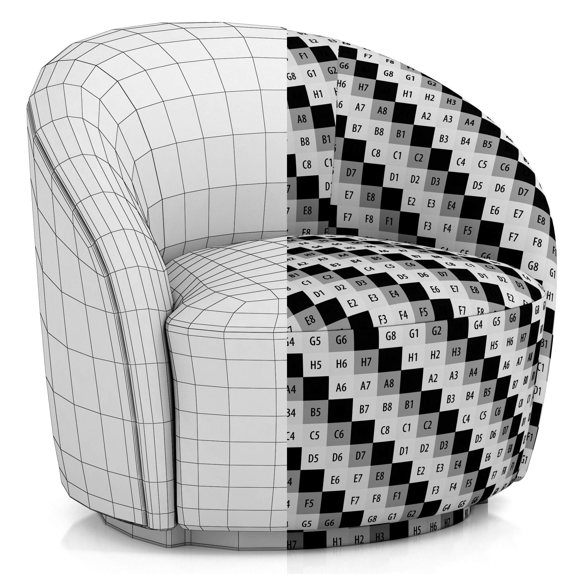 Restoration Hardware Copenhagen Chair - 3D Model by zifir3d