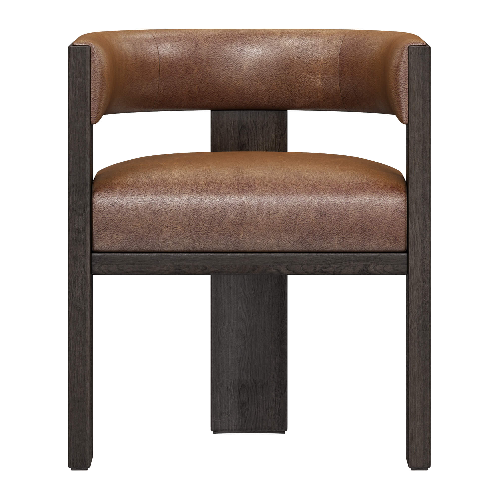 Restoration Hardware Elgin Leather Dining Chair - 3D Model by zifir3d