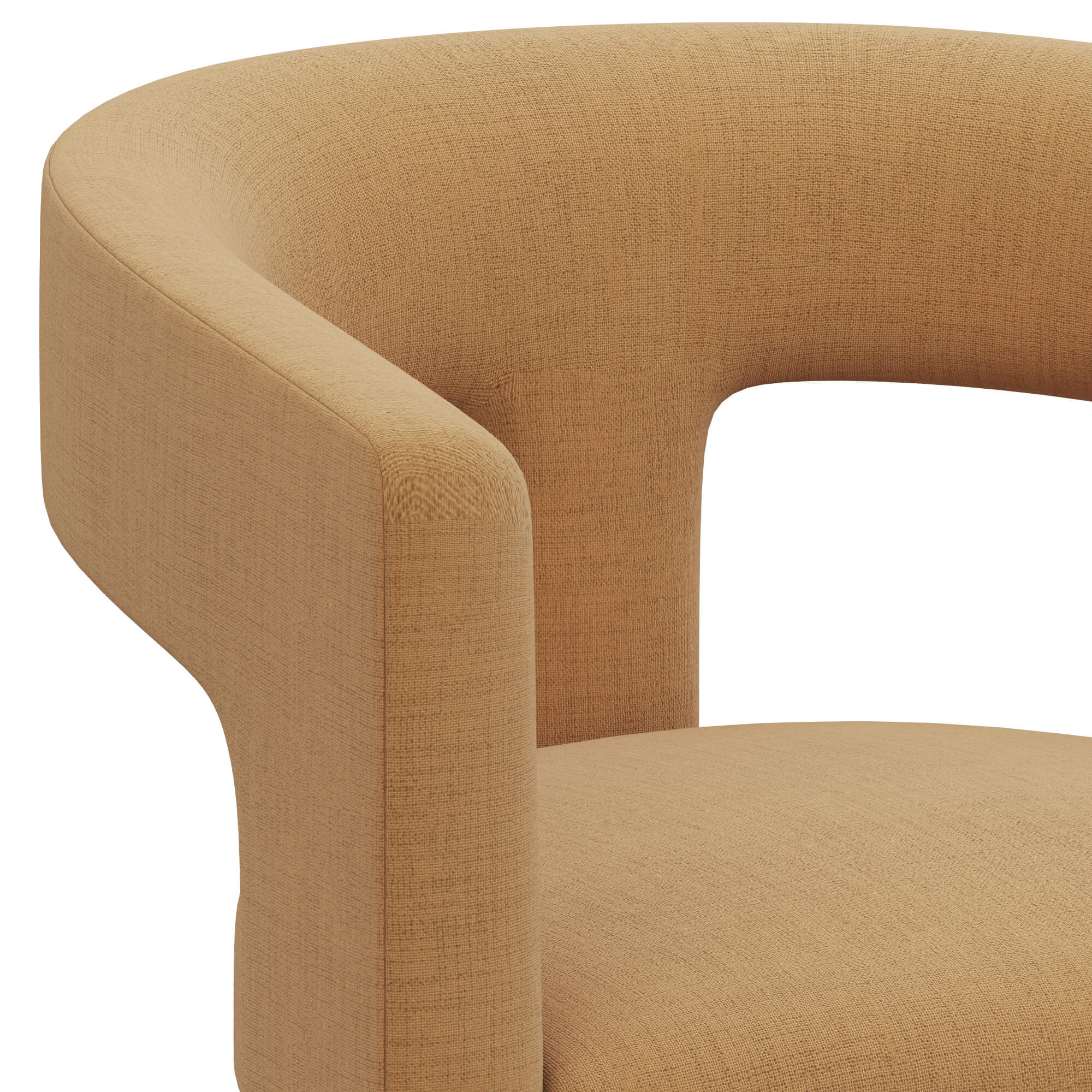 Restoration Hardware Ines Open-back Chair 3D Model by zifir3d