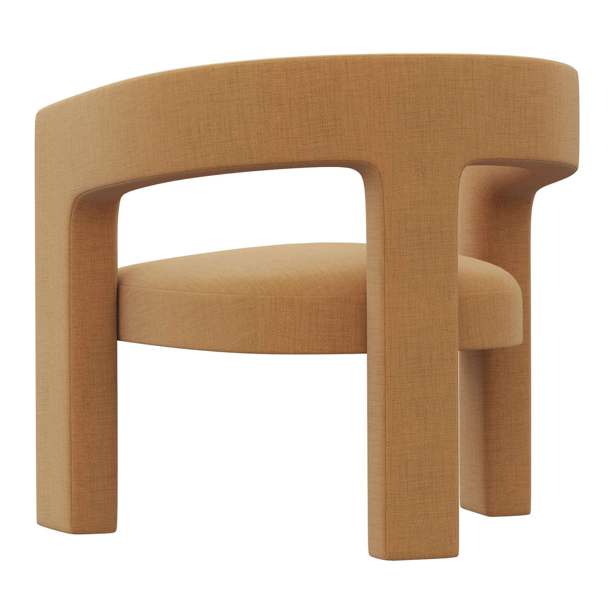 Restoration Hardware Ines Open-back Chair 3D Model by zifir3d