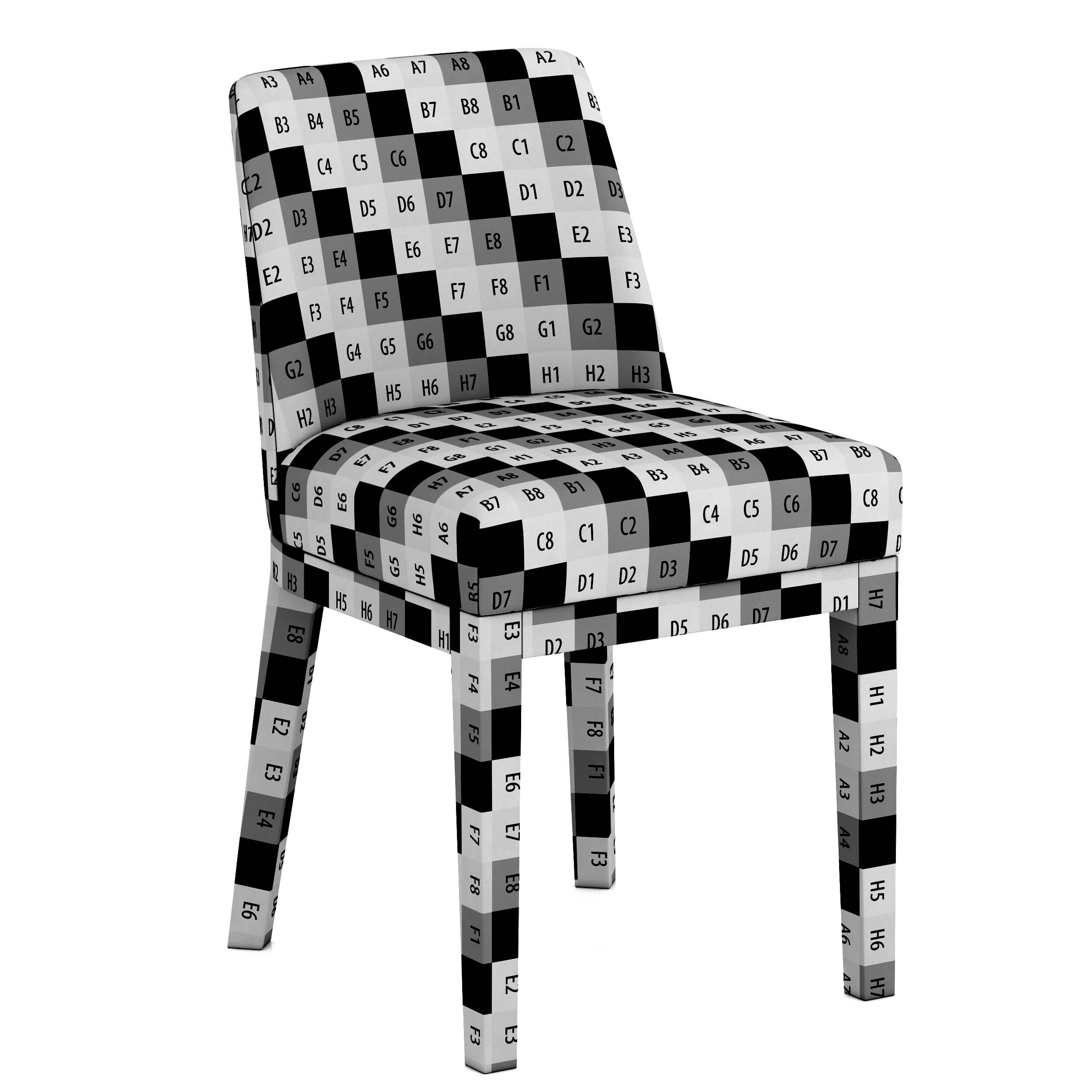 Restoration Hardware Morgan Dining Side Chair - 3D Model by zifir3d