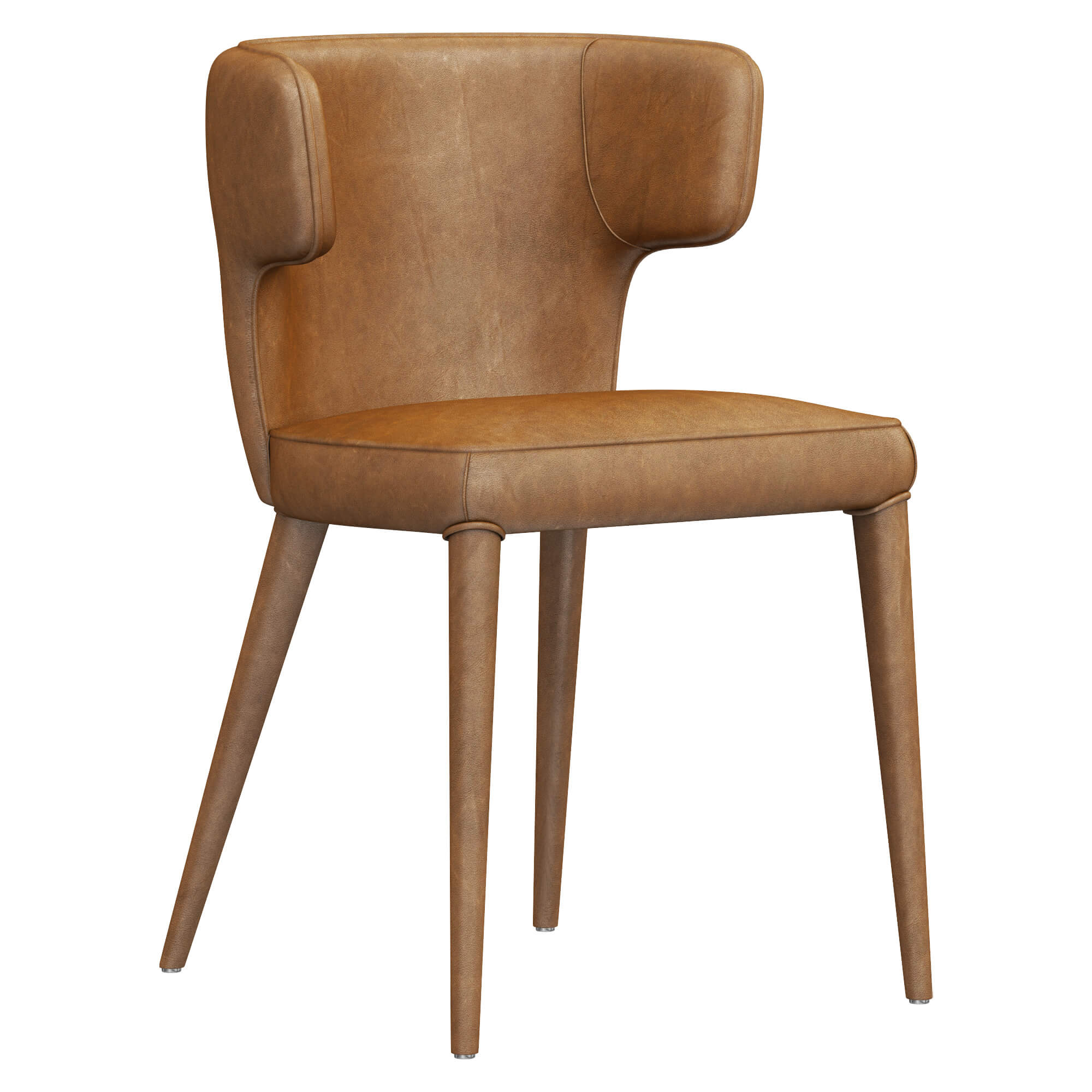 Restoration Hardware Nicola Wing Dolce Faux Dining Armchair - 3D Model ...