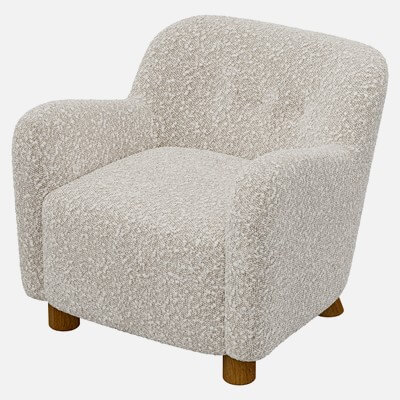 Restoration Hardware Ryeland Chair - 3D Model by zifir3d