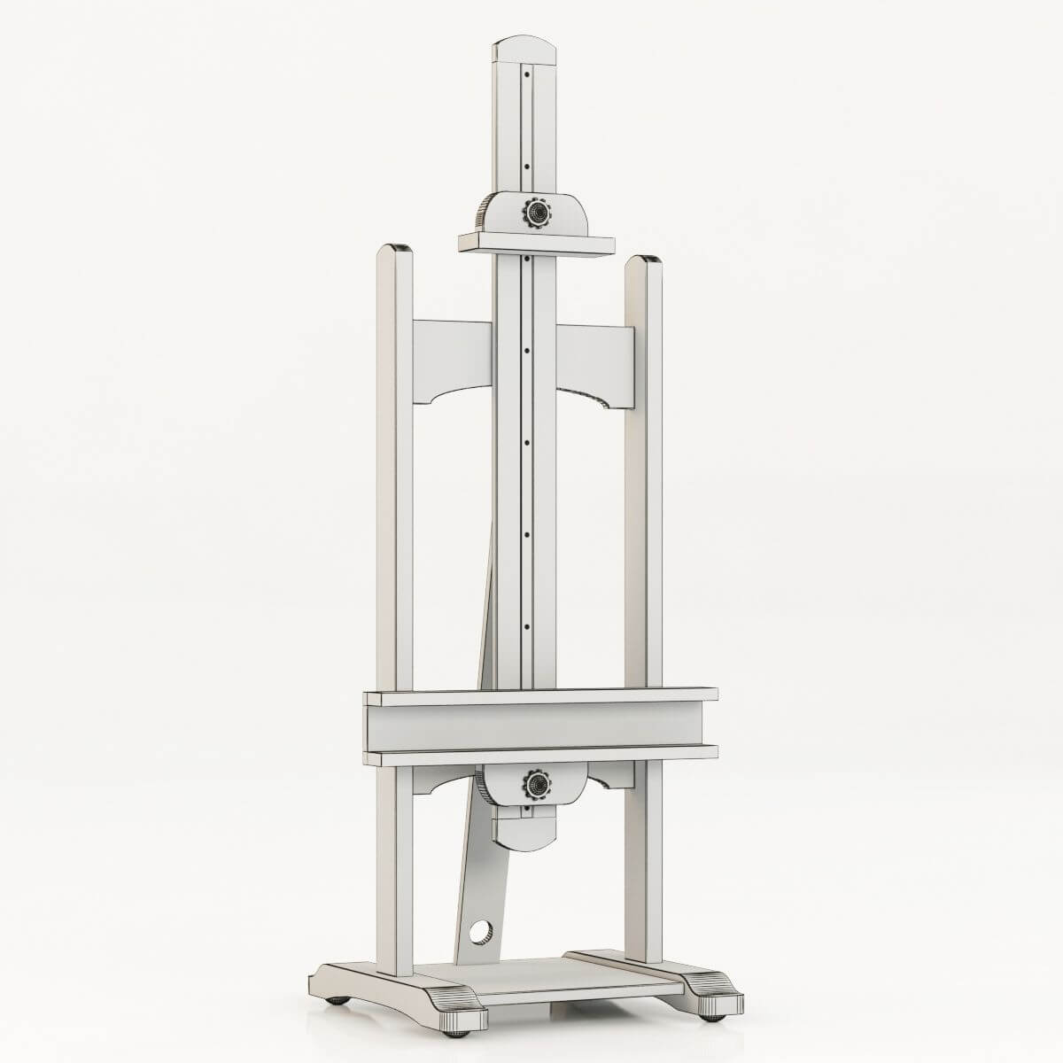 RH 80 TV Easel - 3D Model by zifir3d