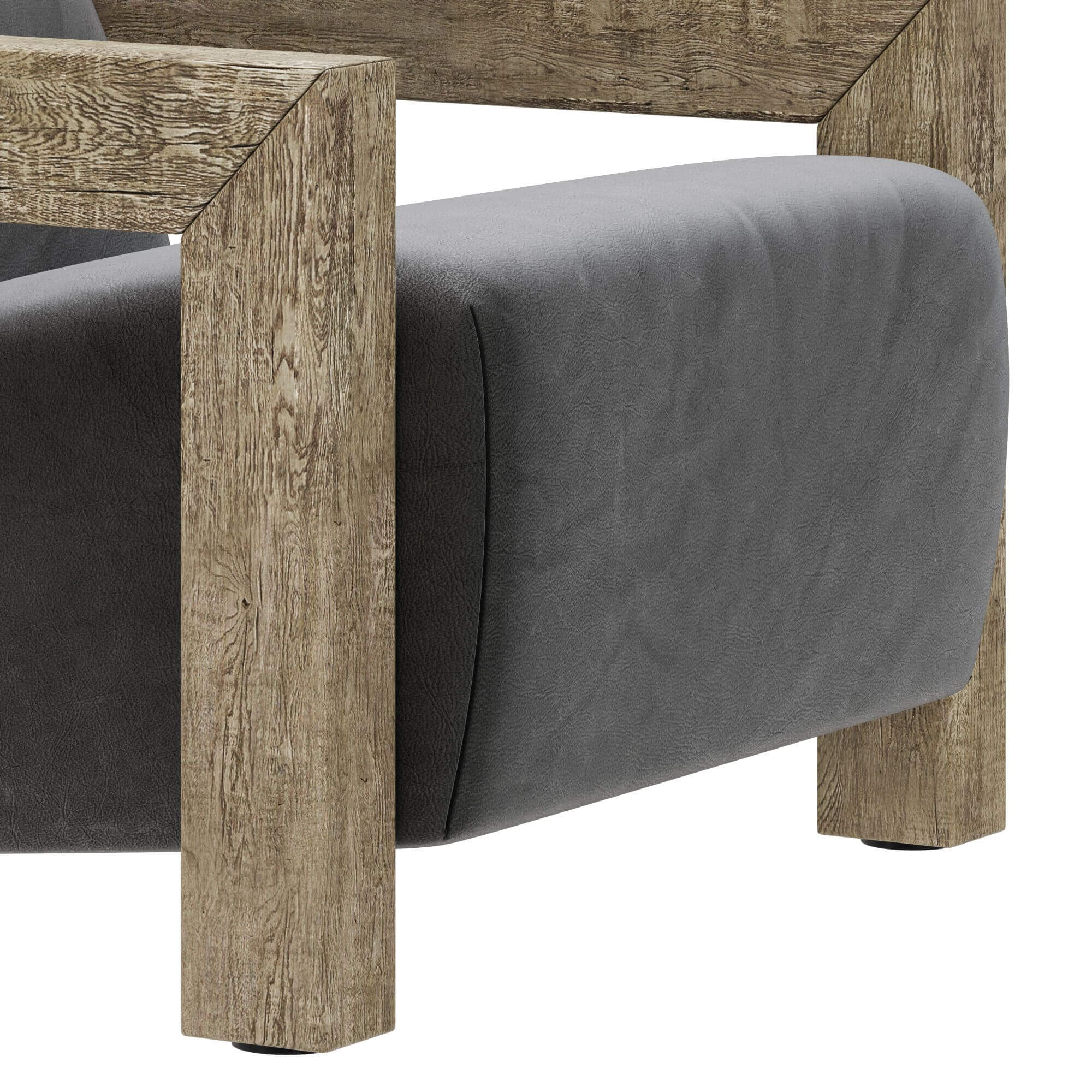 RH Alta Leather Chair - 3D Model by zifir3d