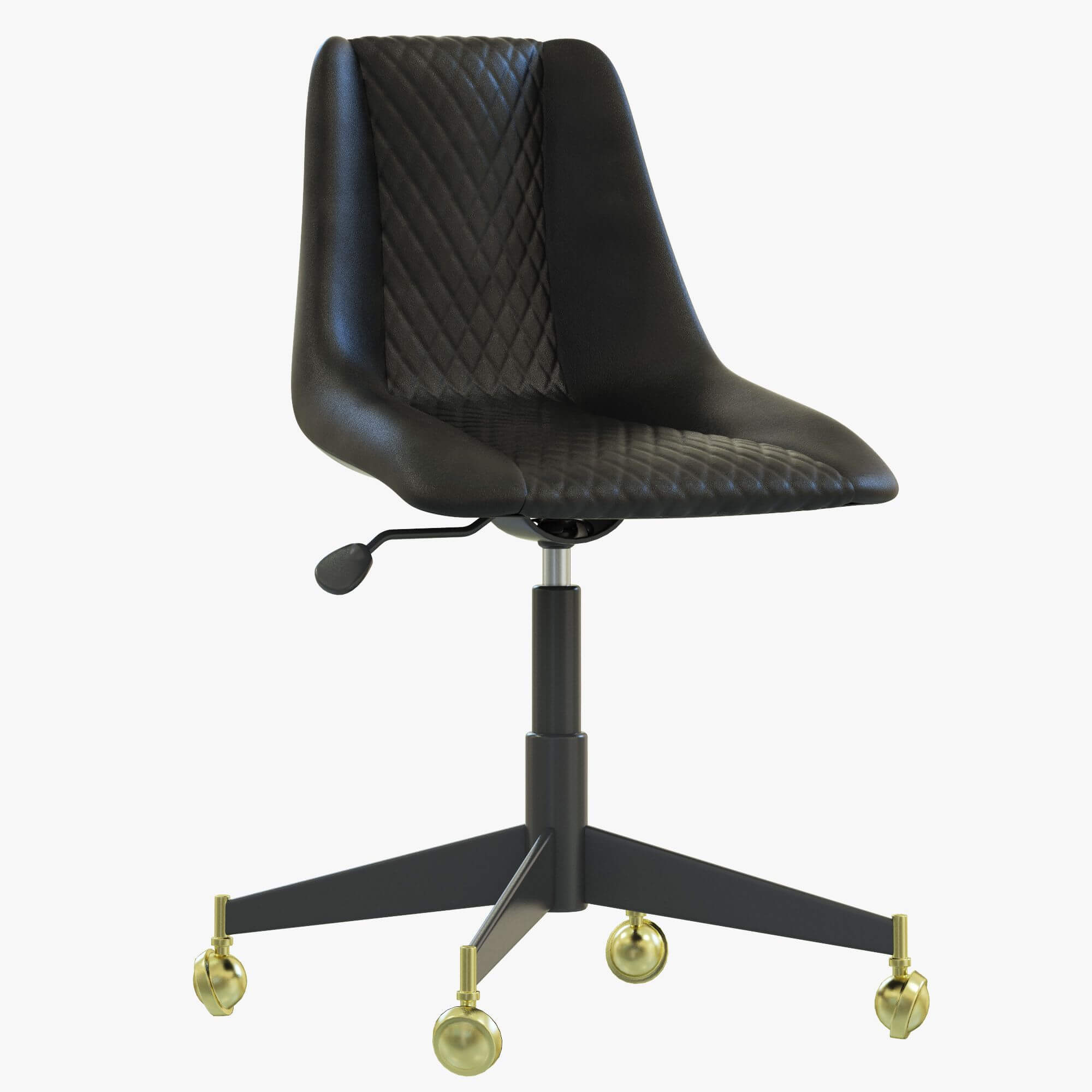 RH Bucket Seat Desk Chair - 3D Model by zifir3d