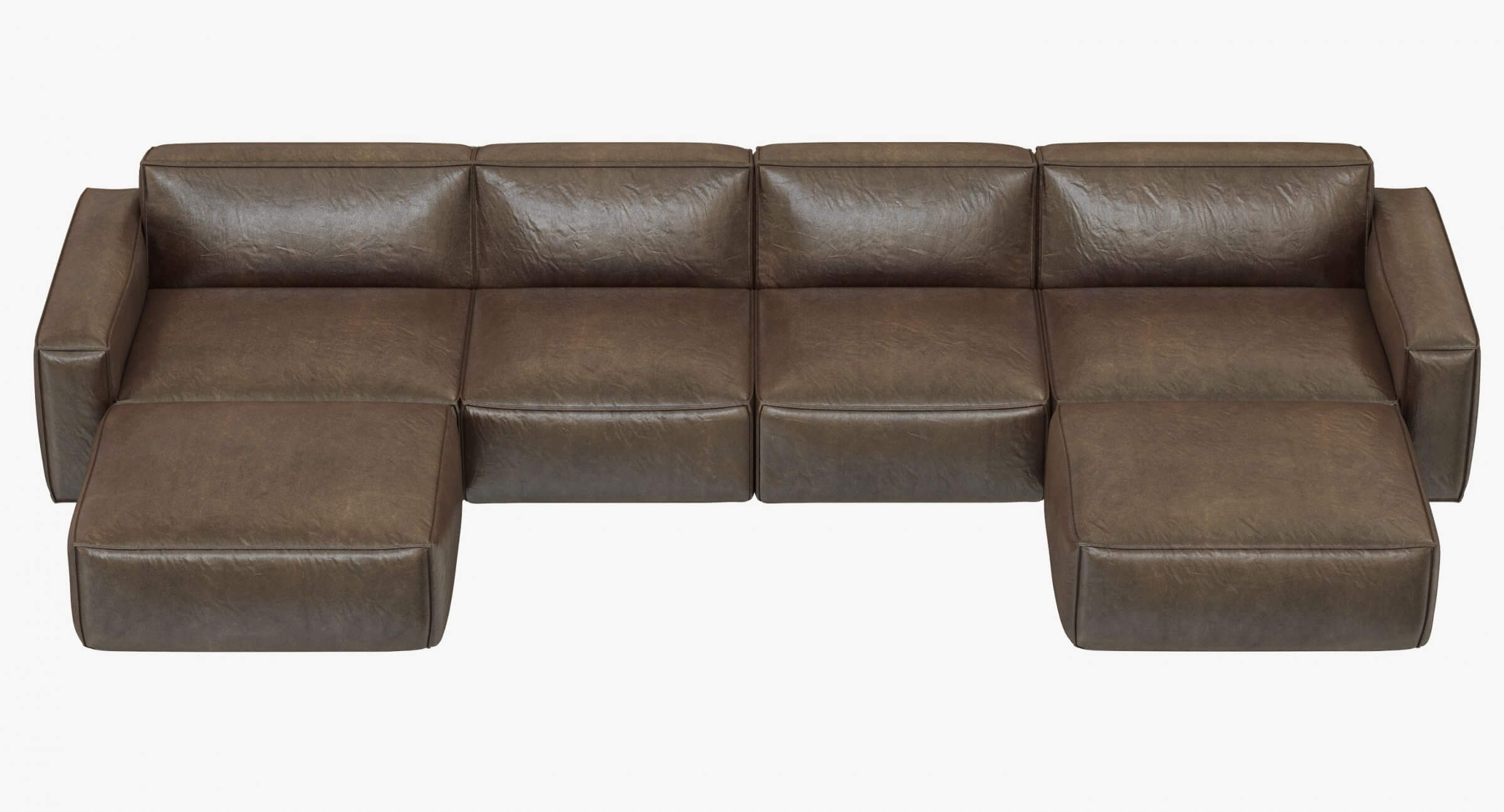 RH Modern Como Modular Customizable Sectional - 3D Model by zifir3d