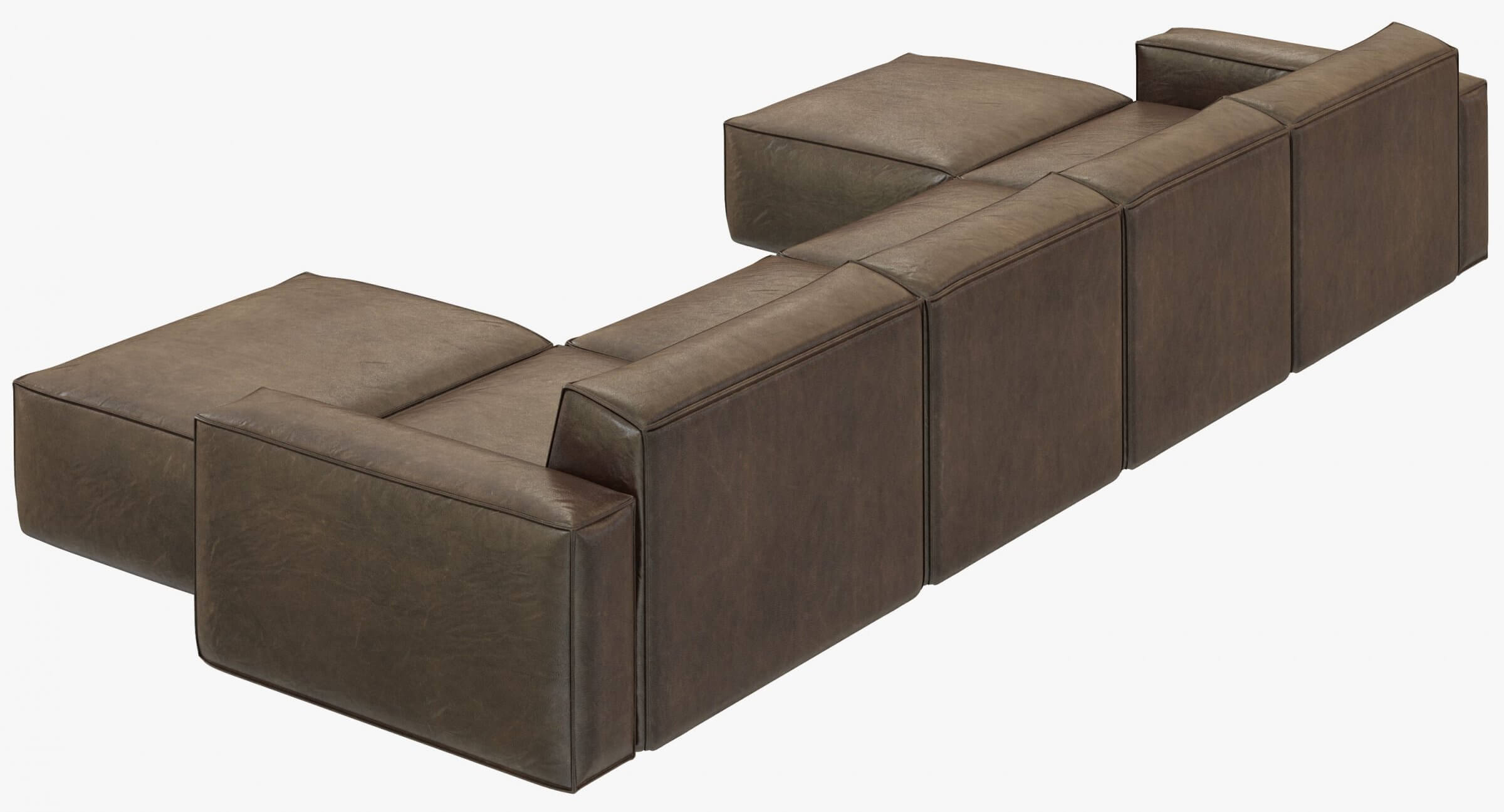 RH Modern Como Modular Sectional - 3D Model by zifir3d