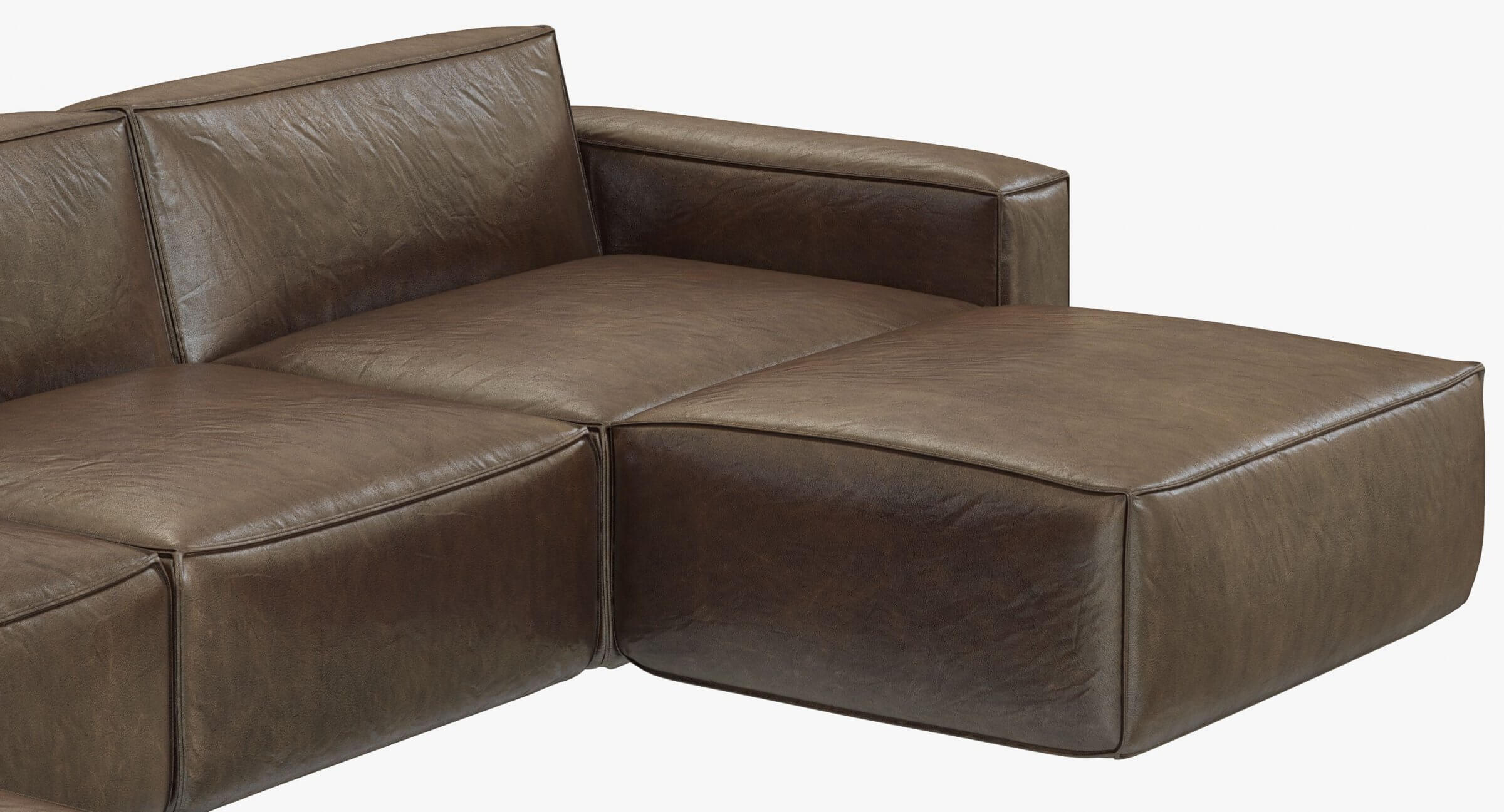 RH Modern Como Modular Sectional - 3D Model by zifir3d