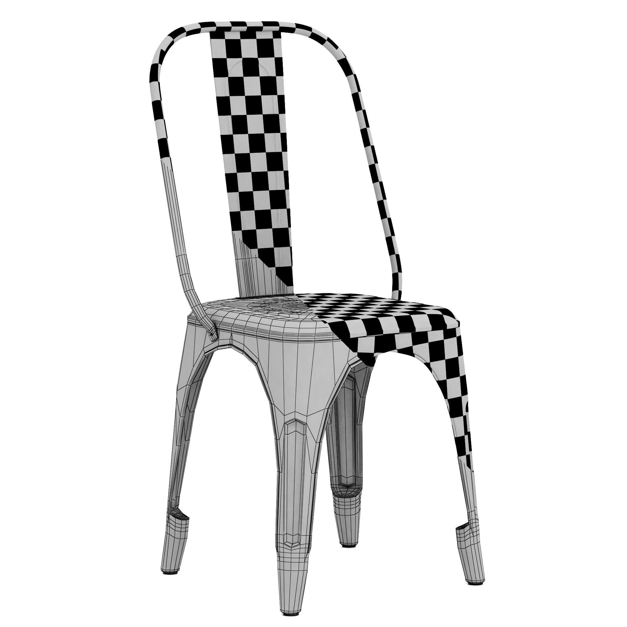 RH Remy Side Chair - 3D Model by zifir3d