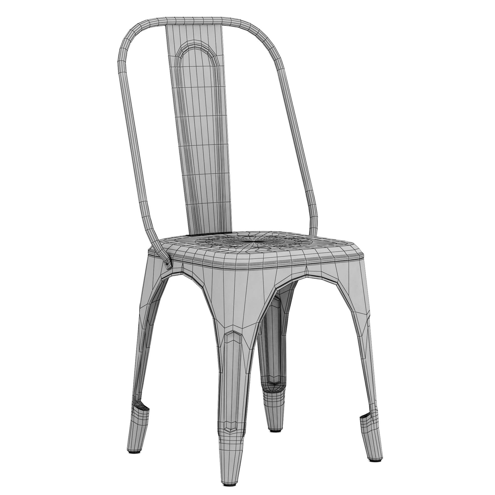RH Remy Side Chair - 3D Model by zifir3d