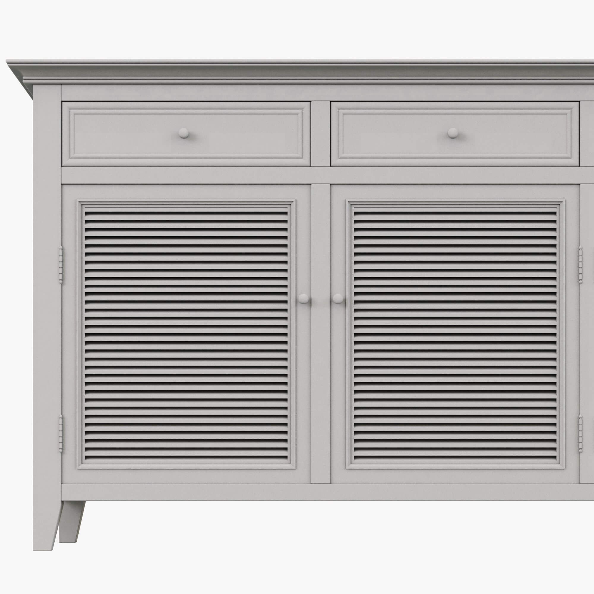 RH Shutter Sideboard - 3D Model by zifir3d