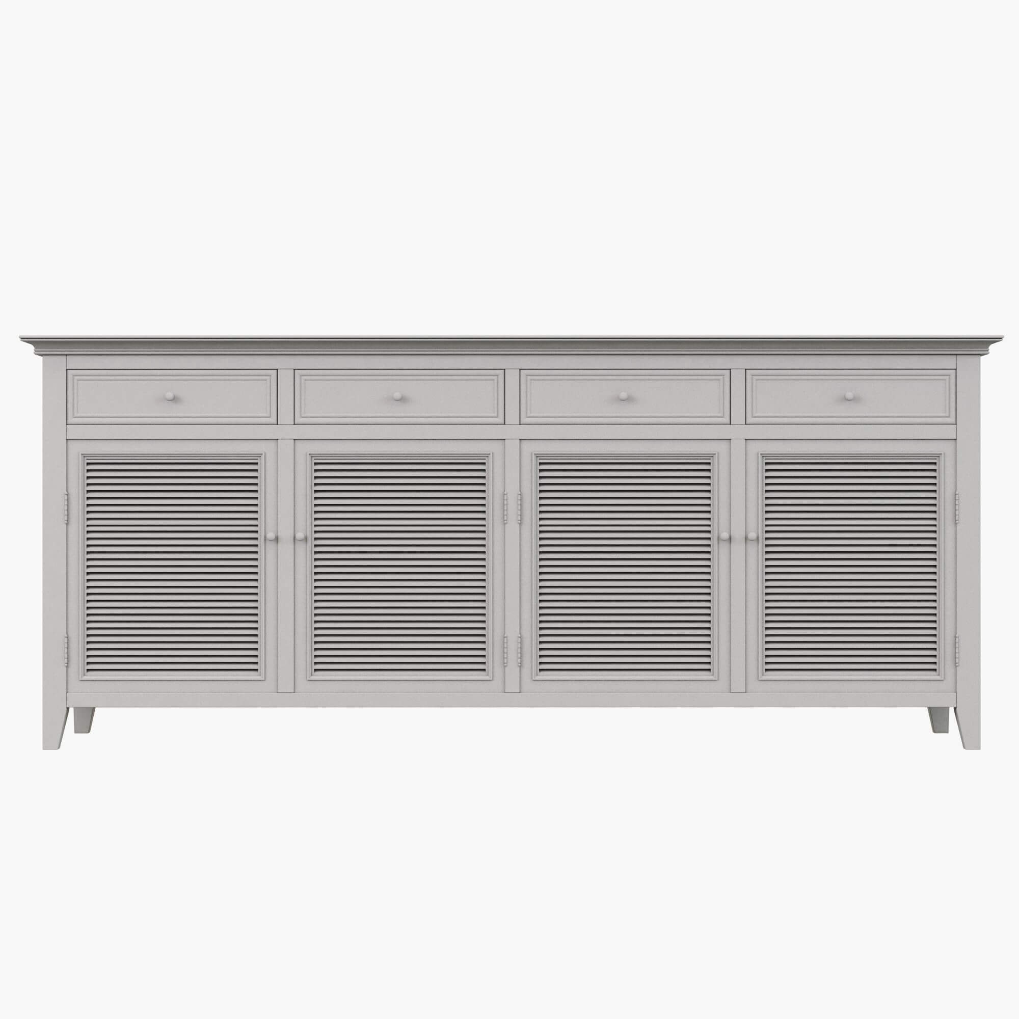 RH Shutter Sideboard - 3D Model by zifir3d