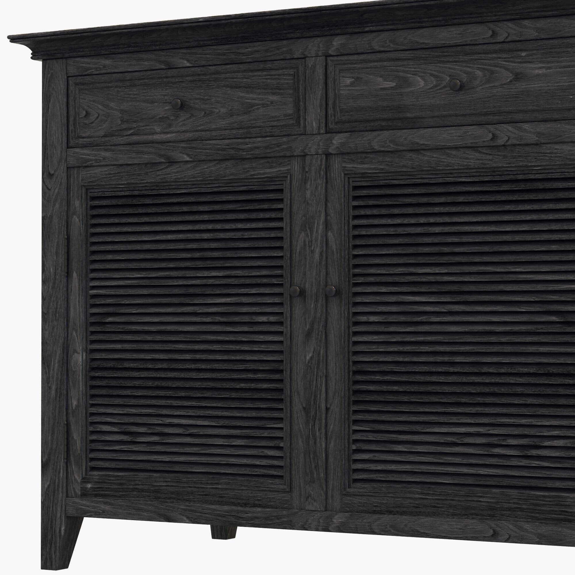 RH Shutter Sideboard - 3D Model by zifir3d