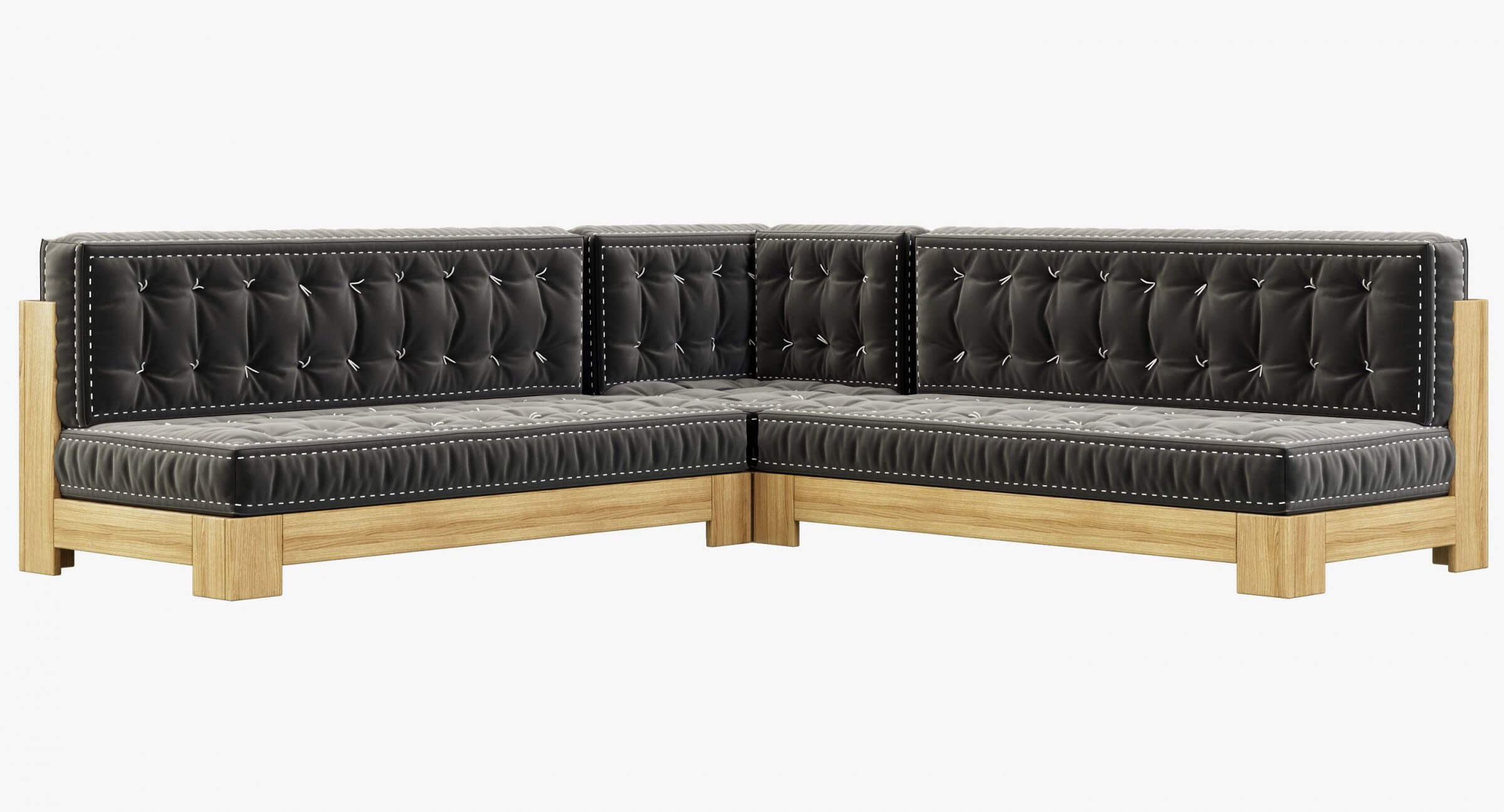 RH Teen Callum Corner Sectional Set - 3D Model by zifir3d