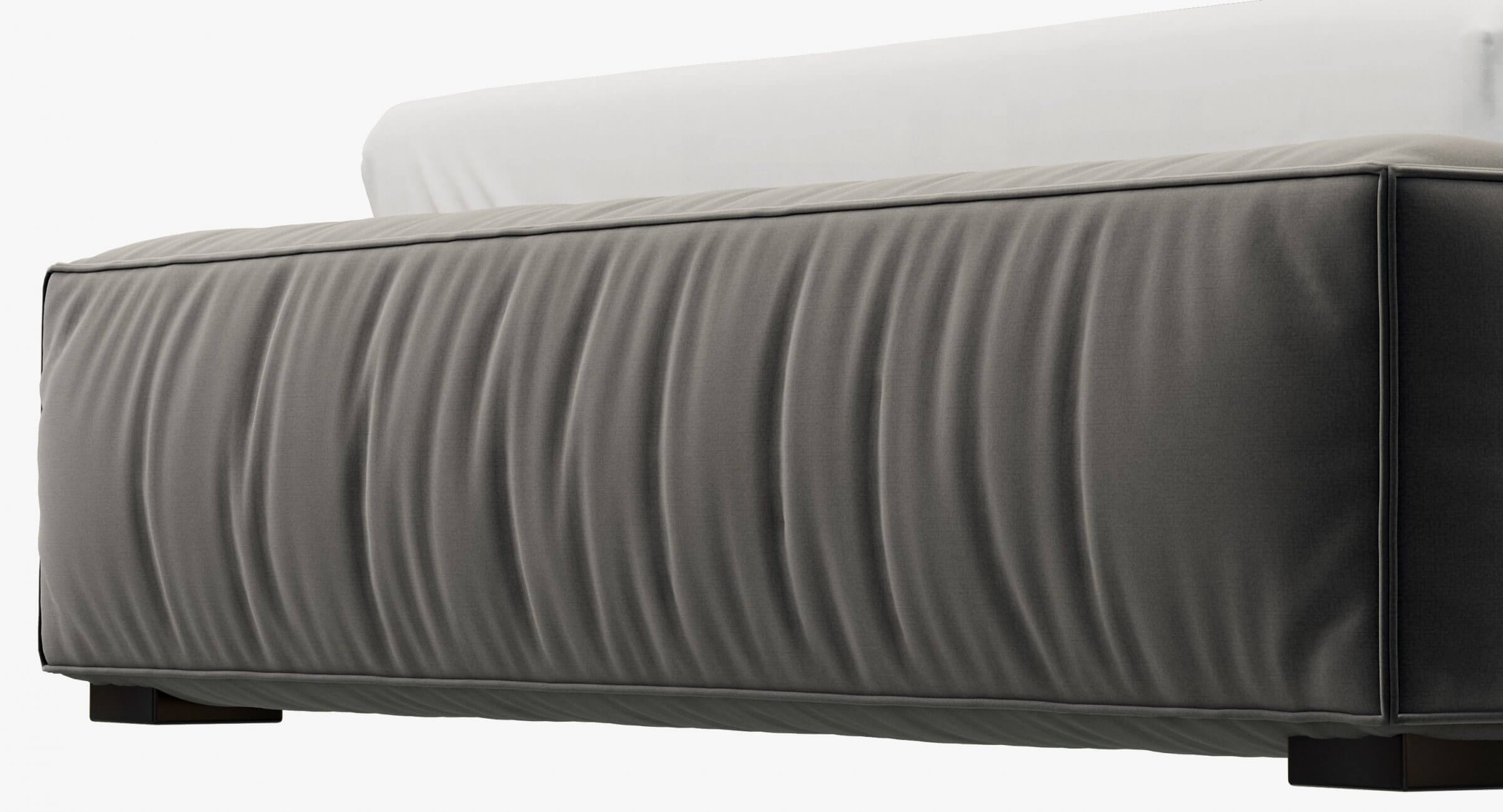 RH Teen Sona Upholstered Platform Bed - 3D Model by zifir3d