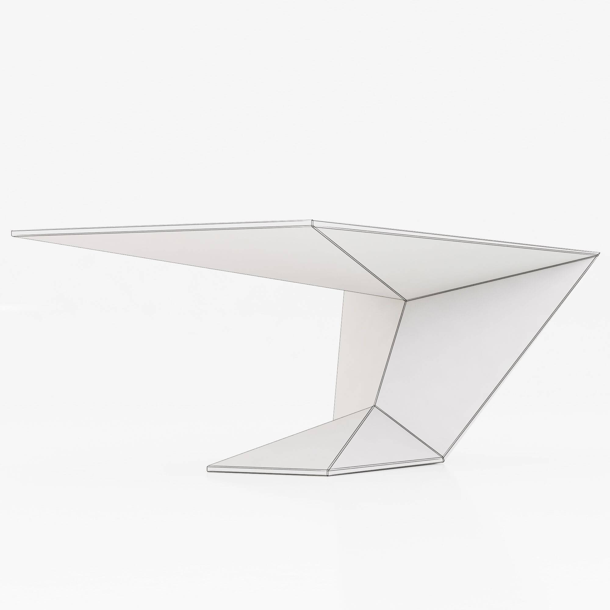 Roche Bobois Furtif Desk - 3D Model by zifir3d