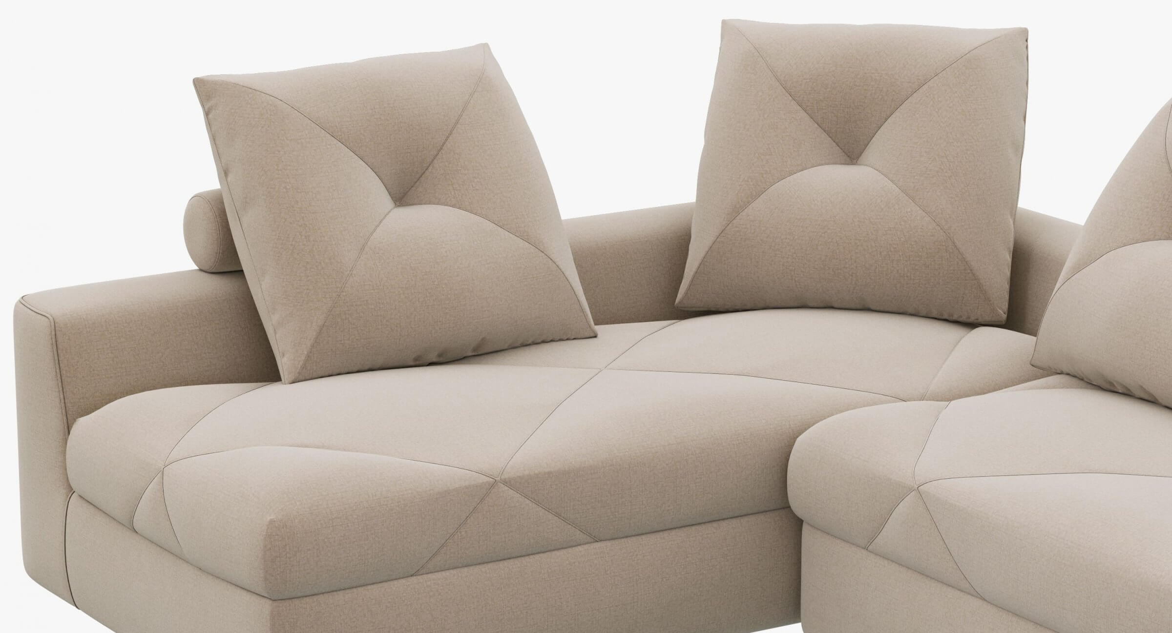 Roche Bobois Preface Modular Sofa - 3D Model by zifir3d