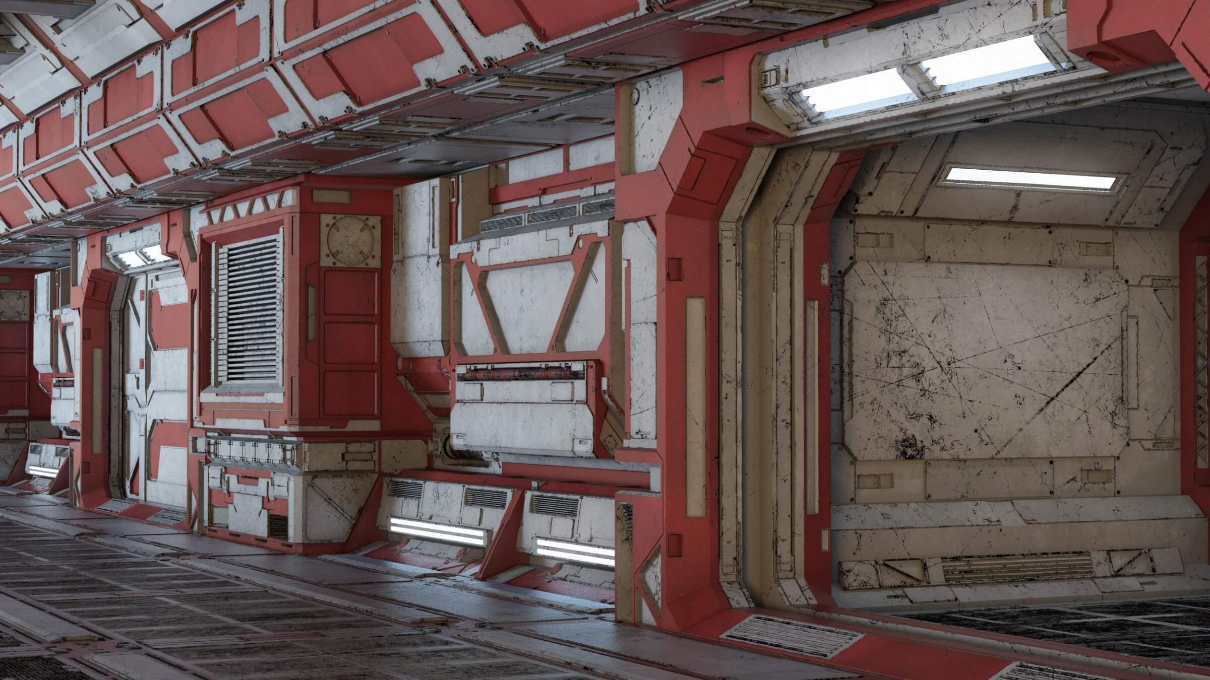 Sci-Fi Builder Pack 3D Model by zifir3d