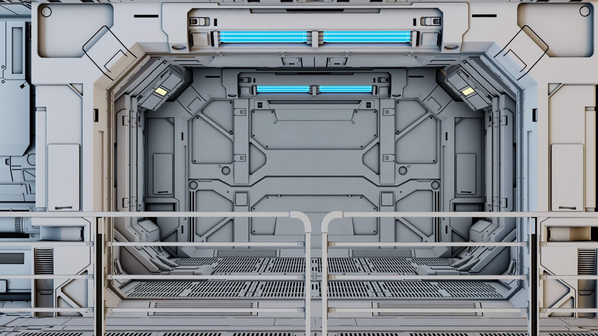 Sci-Fi Builder Pack 3D Model by zifir3d