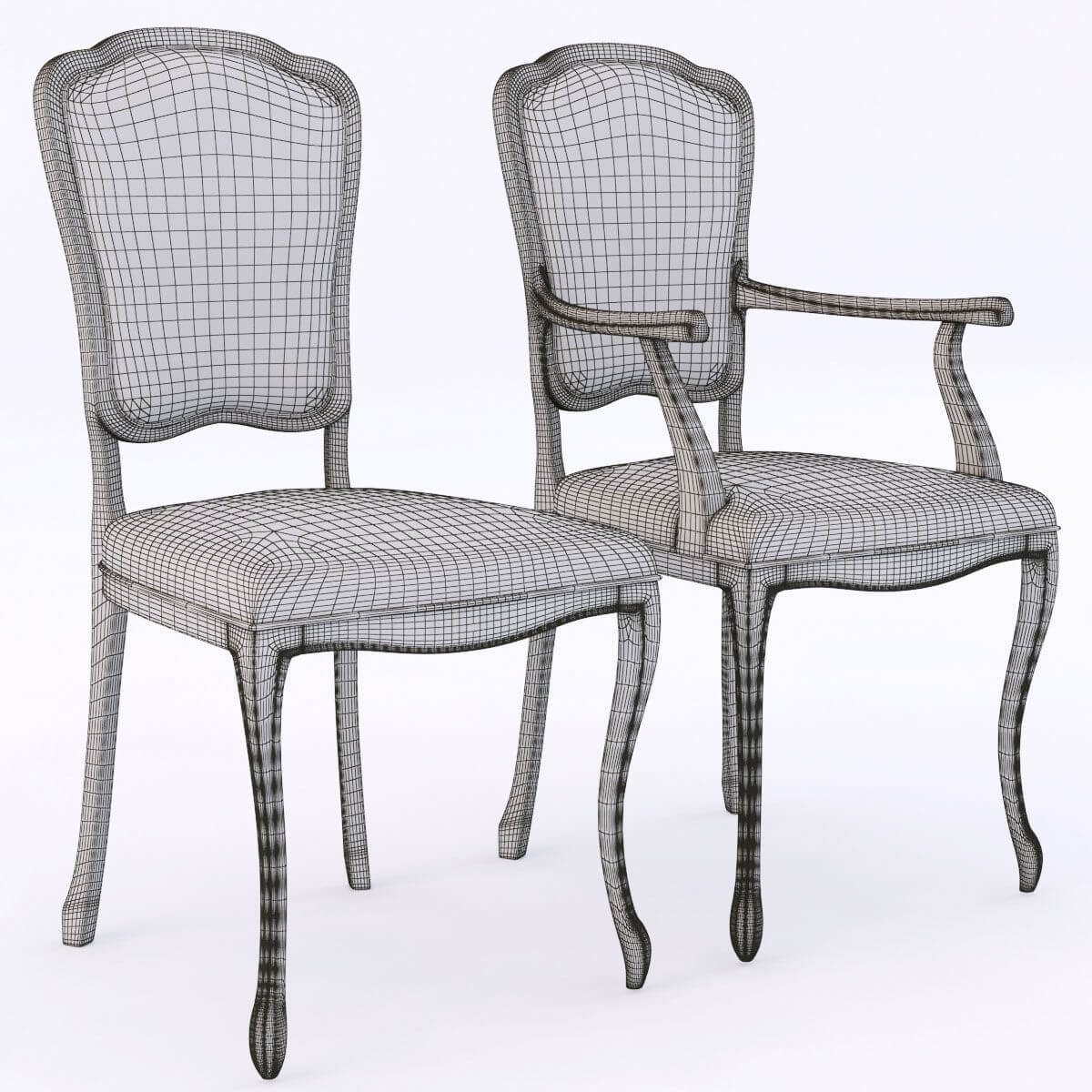 Selva Chair - 3D Model by zifir3d
