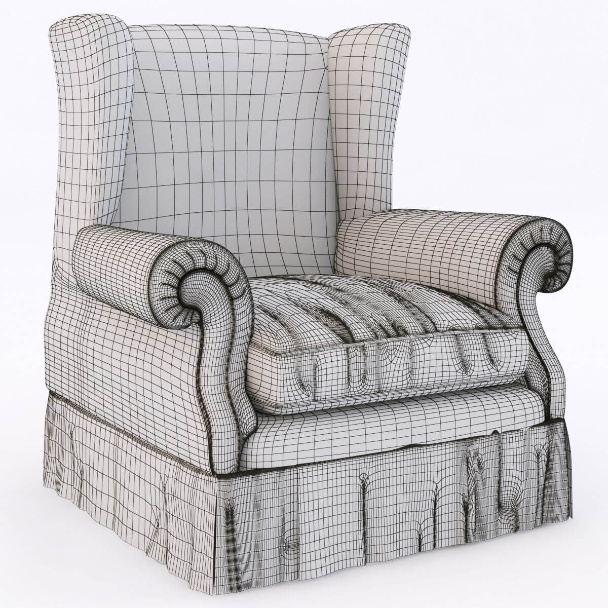 Sinatra Chair - 3D Model by zifir3d