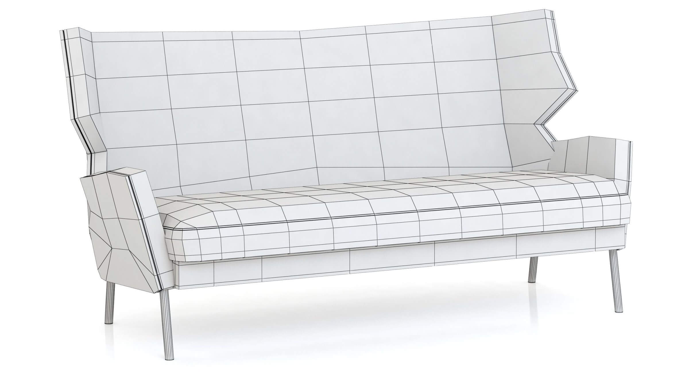 Sits Alex Sofa - 3D Model by zifir3d