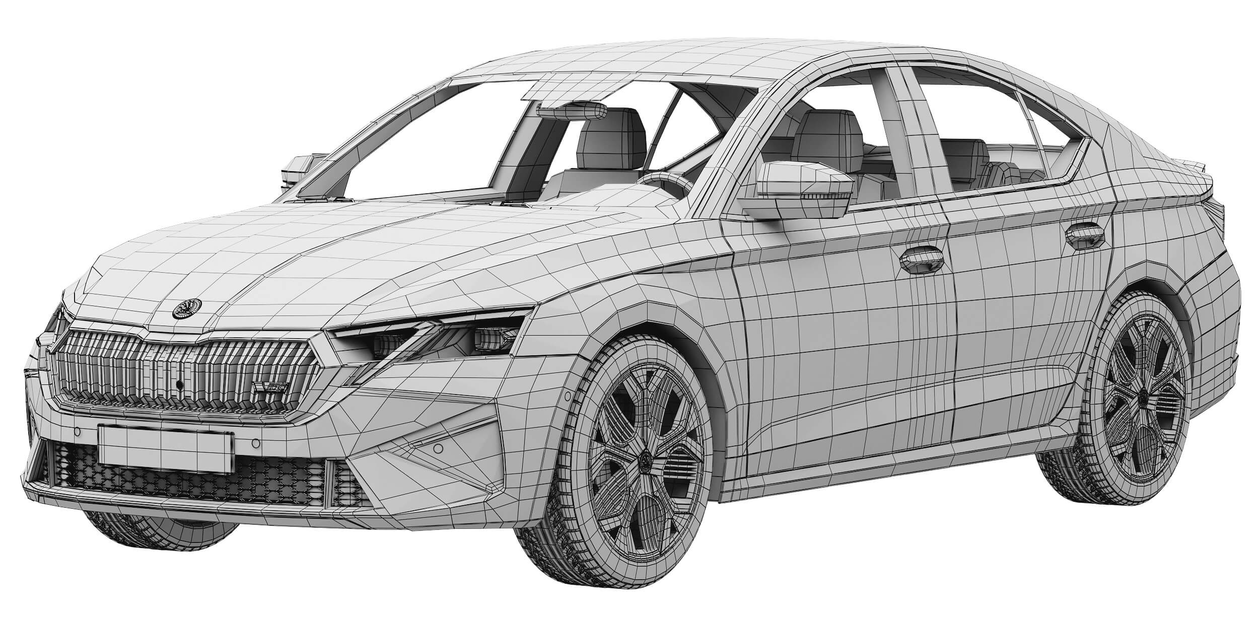 Skoda Octavia RS 2025 - 3D Model by zifir3d
