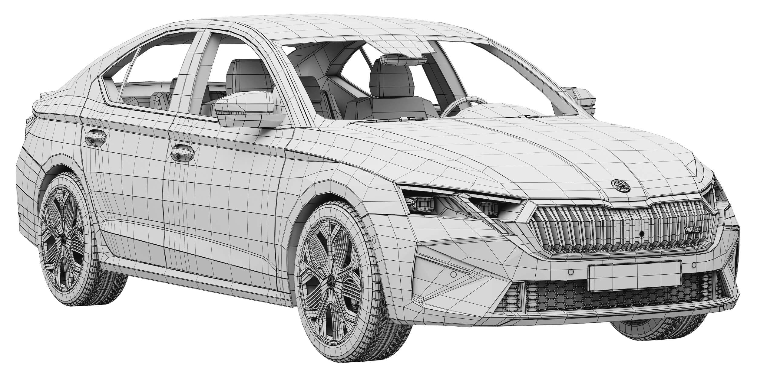 Skoda Octavia RS 2025 - 3D Model by zifir3d