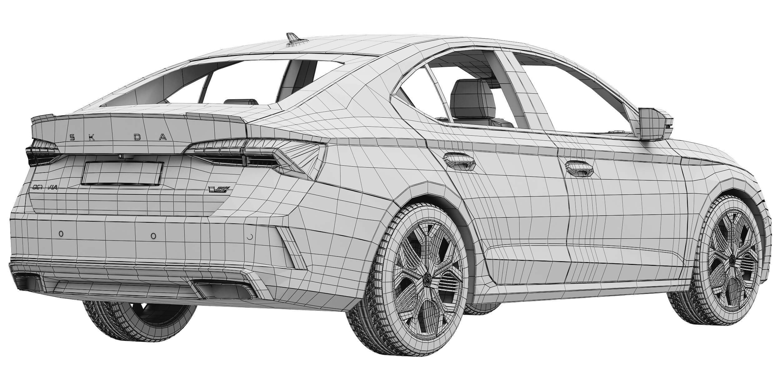 Skoda Octavia RS 2025 - 3D Model by zifir3d