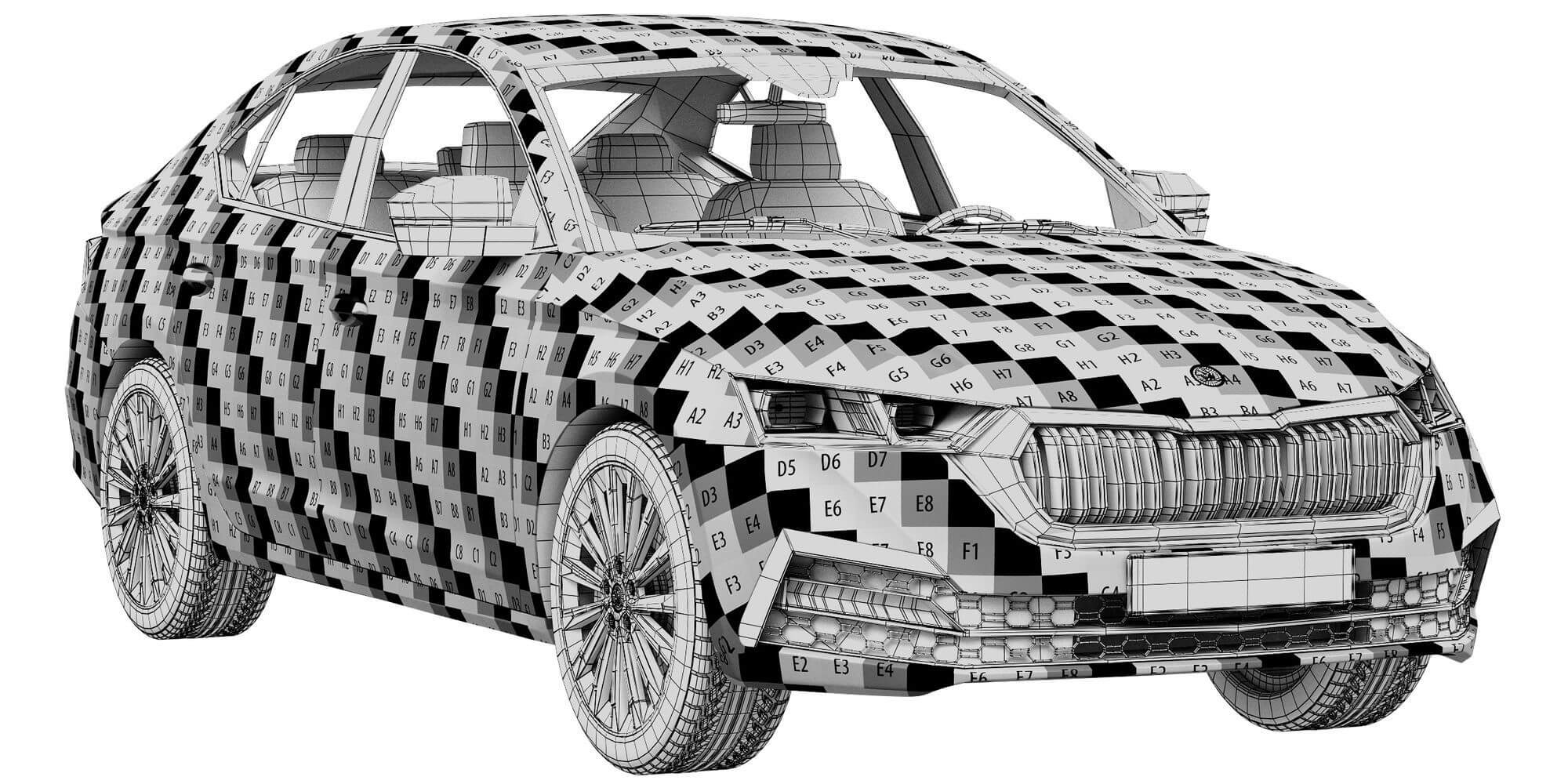 Skoda Octavia - 3D Model by zifir3d