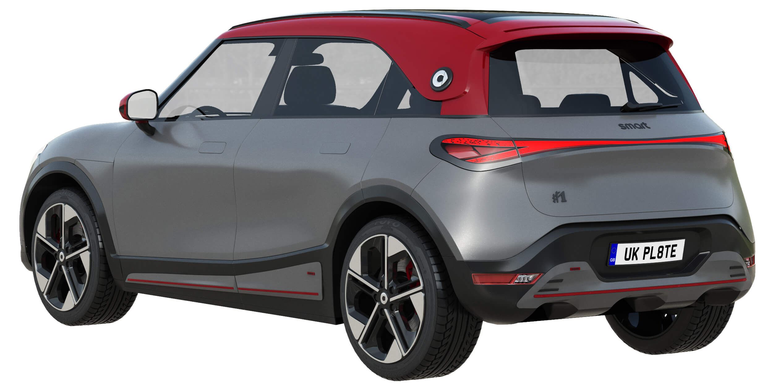 Smart 1 Brabus - 3D Model by zifir3d