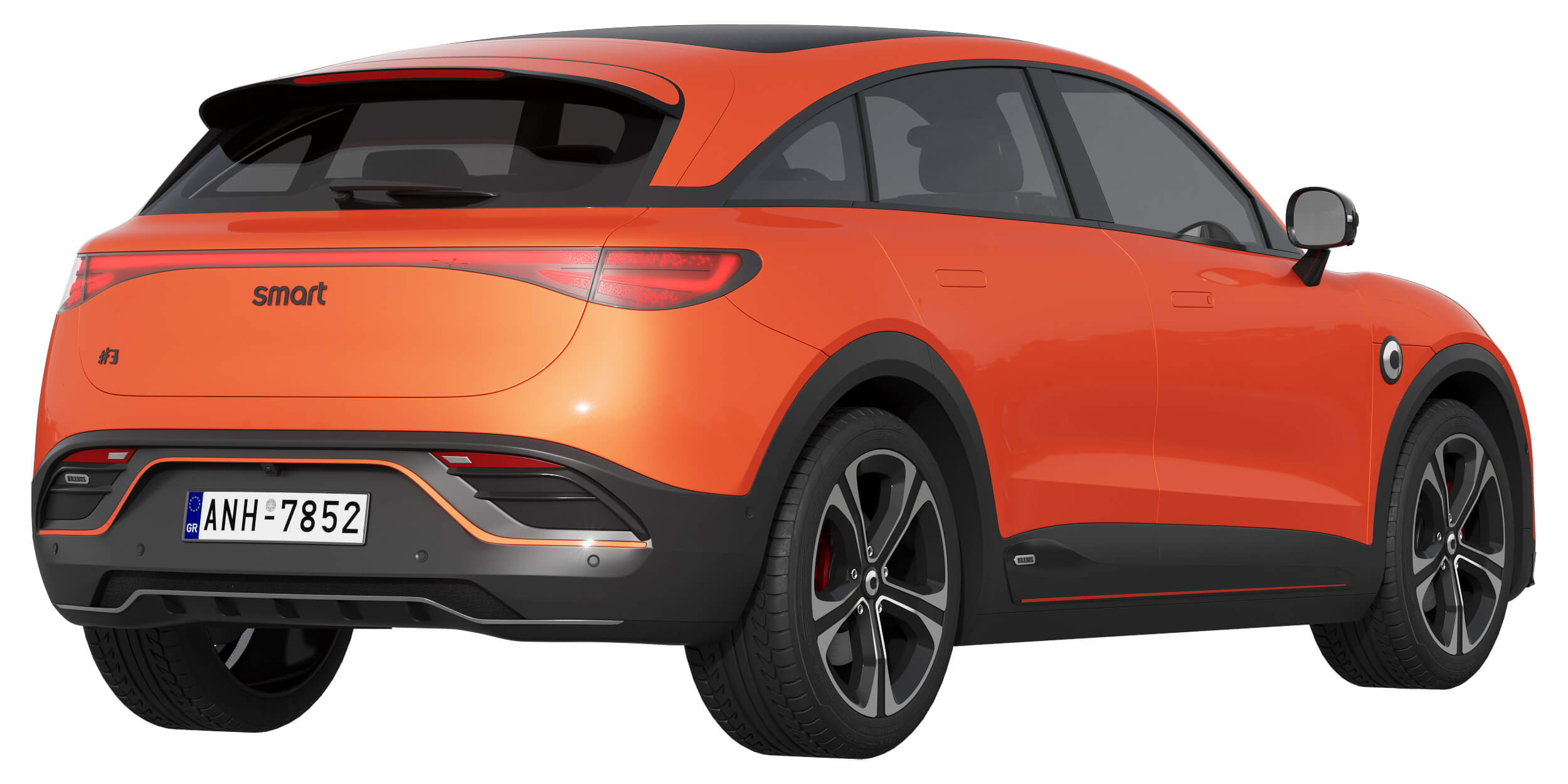 Smart 3 Brabus - 3D Model by zifir3d