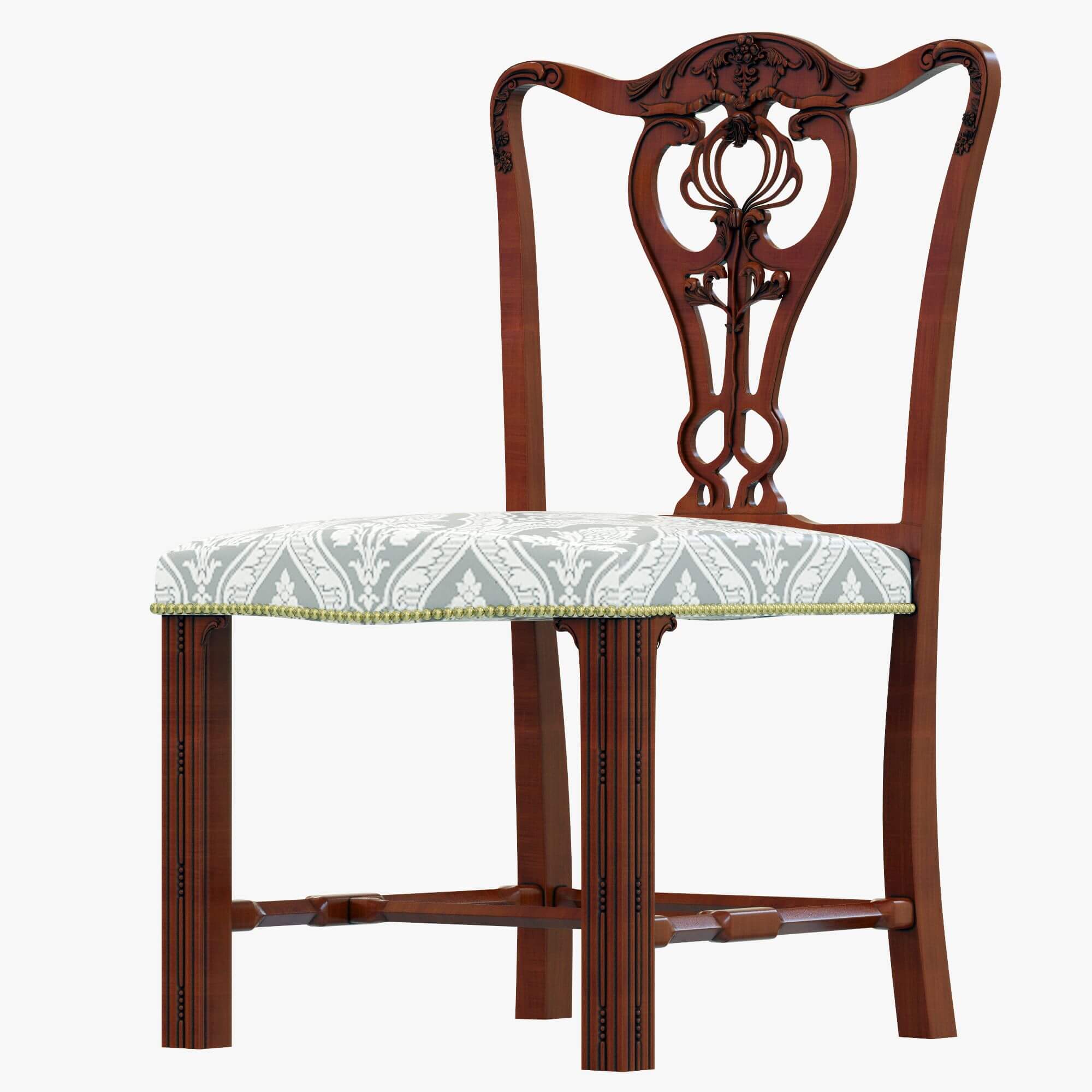 Stanley Weiss Collection Irish Chair - 3D Model by zifir3d