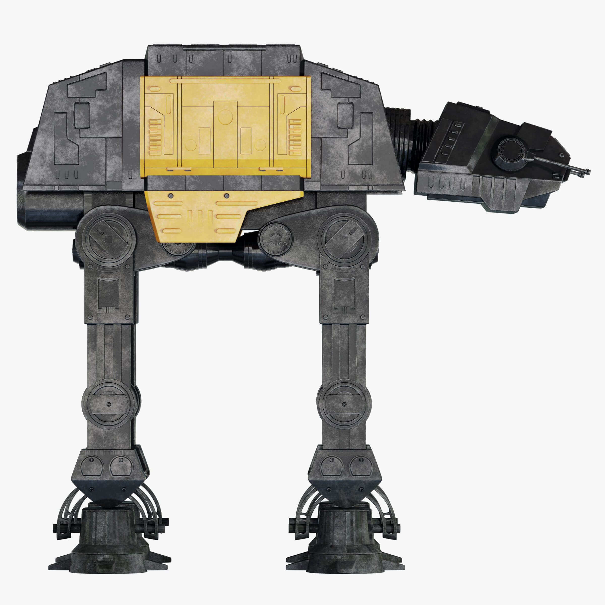 Star Wars AT-ACT Walker 3D Model by zifir3d