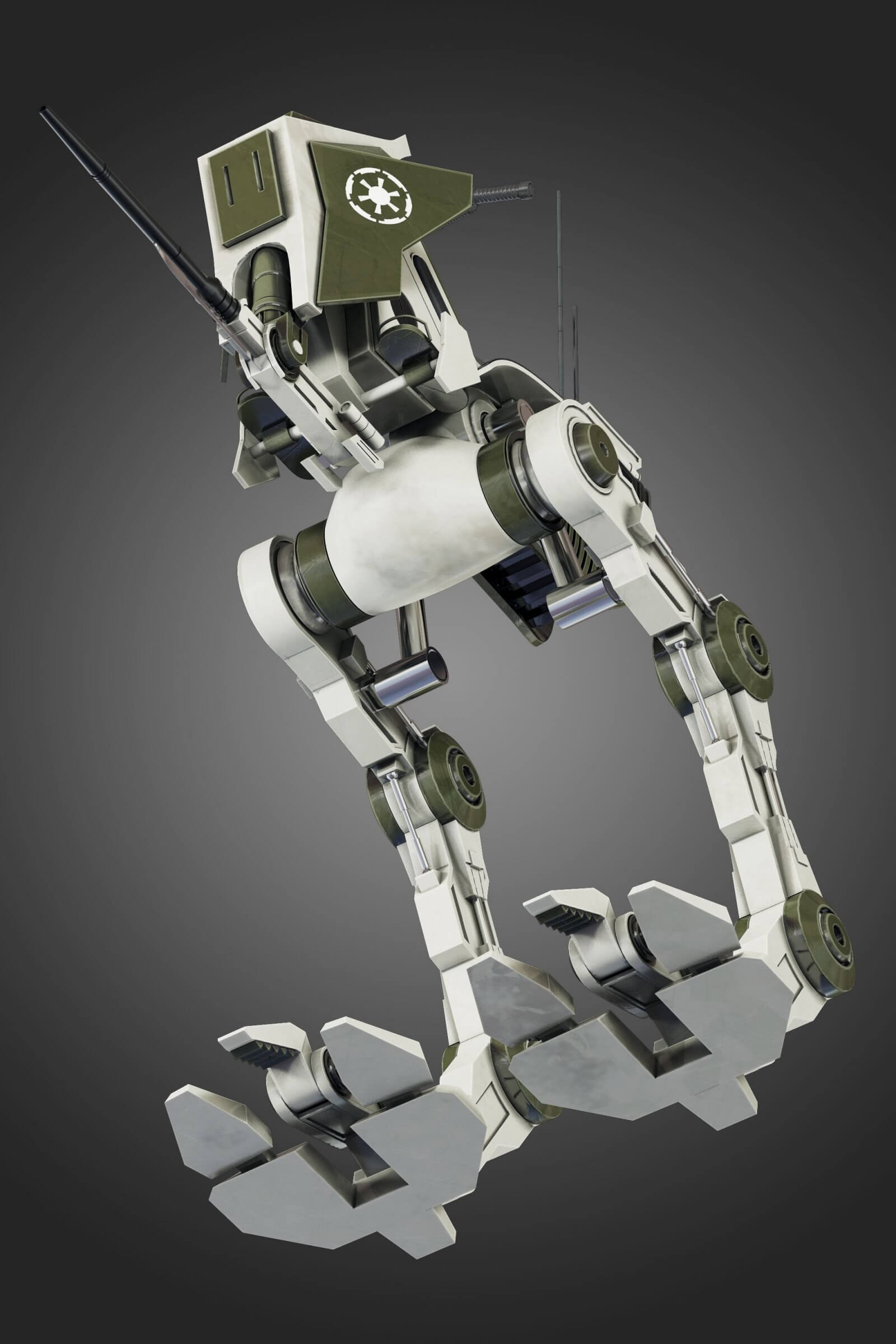 Star Wars AT-RT Walker 3D Model by zifir3d