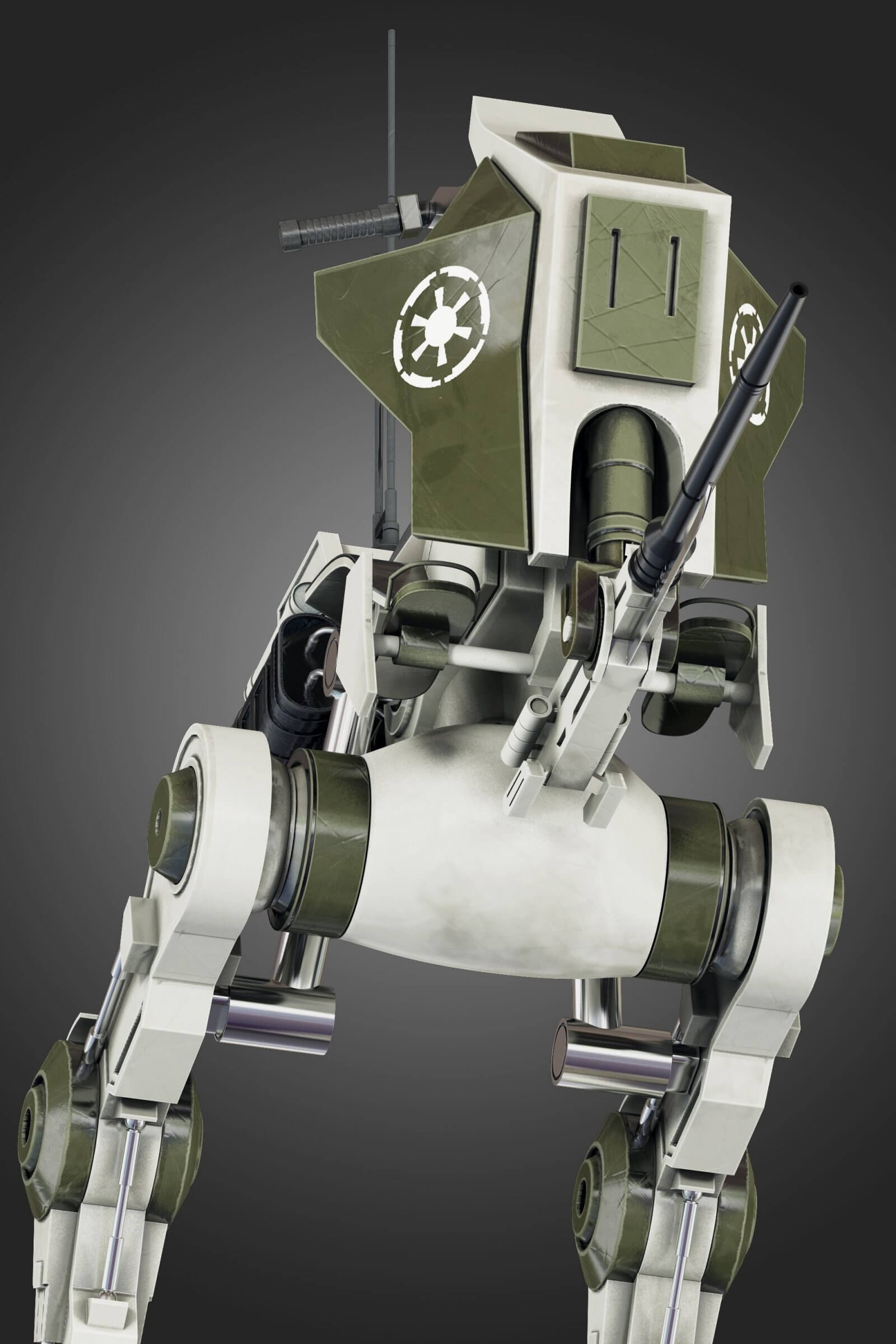 Star Wars AT-RT Walker 3D Model by zifir3d
