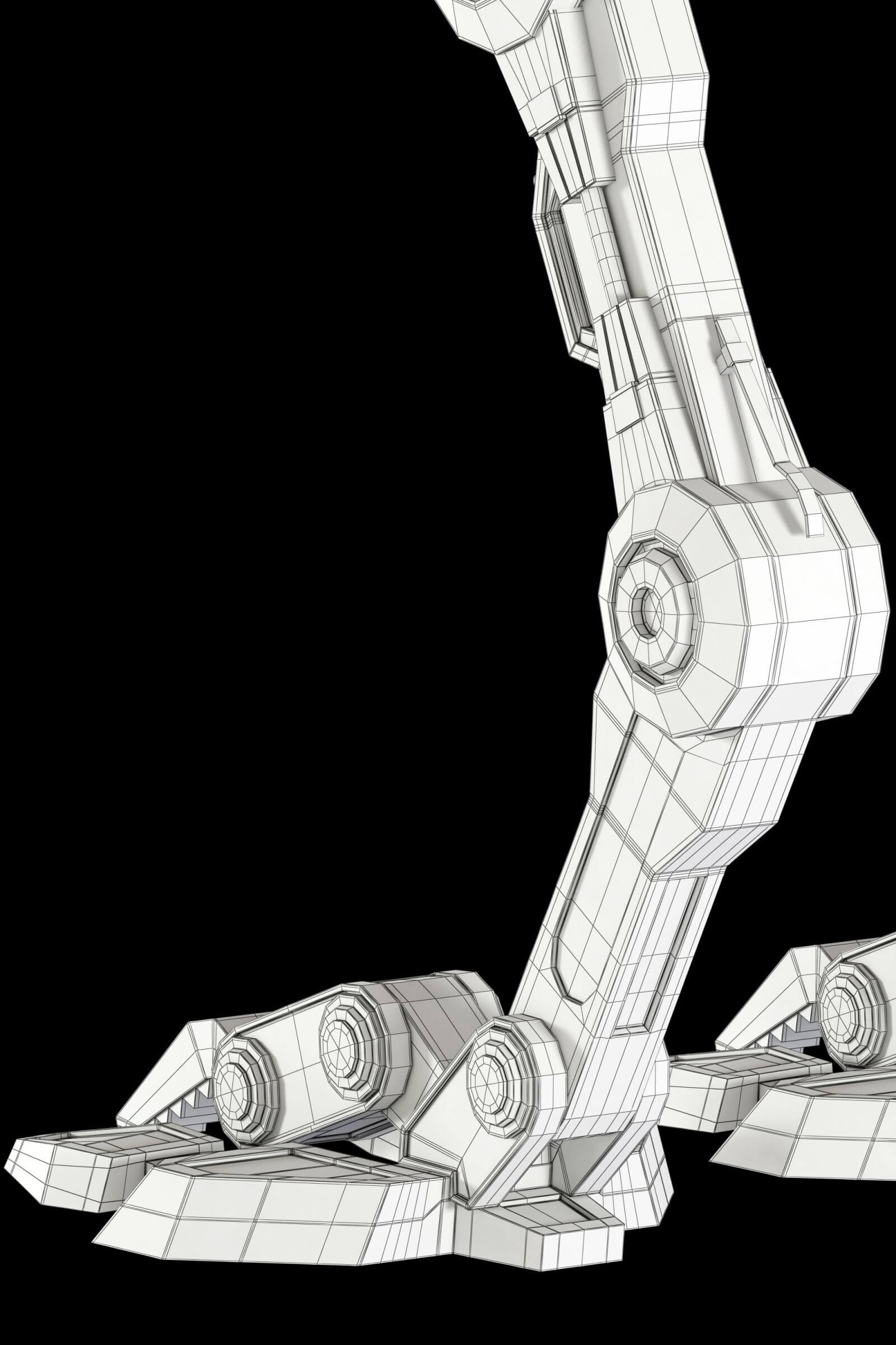Star Wars AT-RT Walker 3D Model by zifir3d