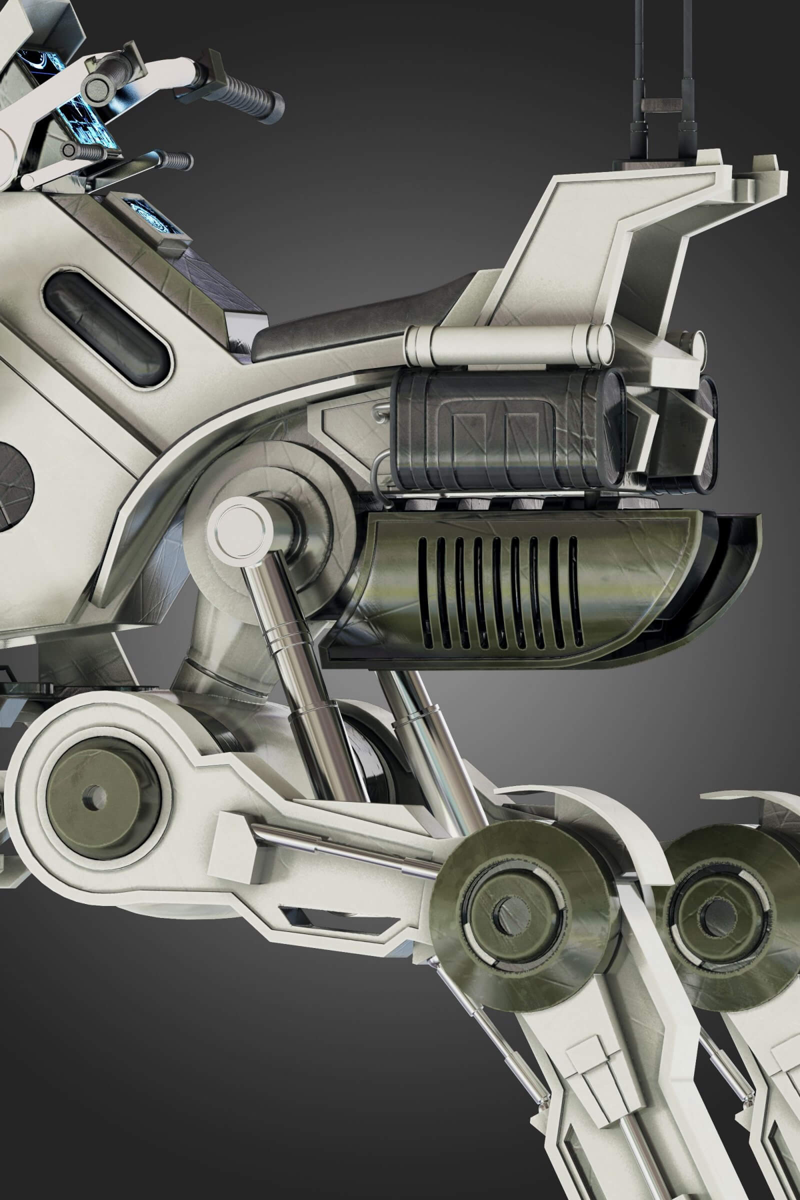 Star Wars AT-RT Walker 3D Model by zifir3d