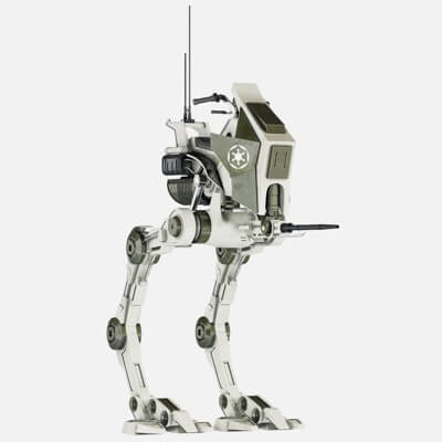 Star Wars AT-RT Walker 3D Model by zifir3d
