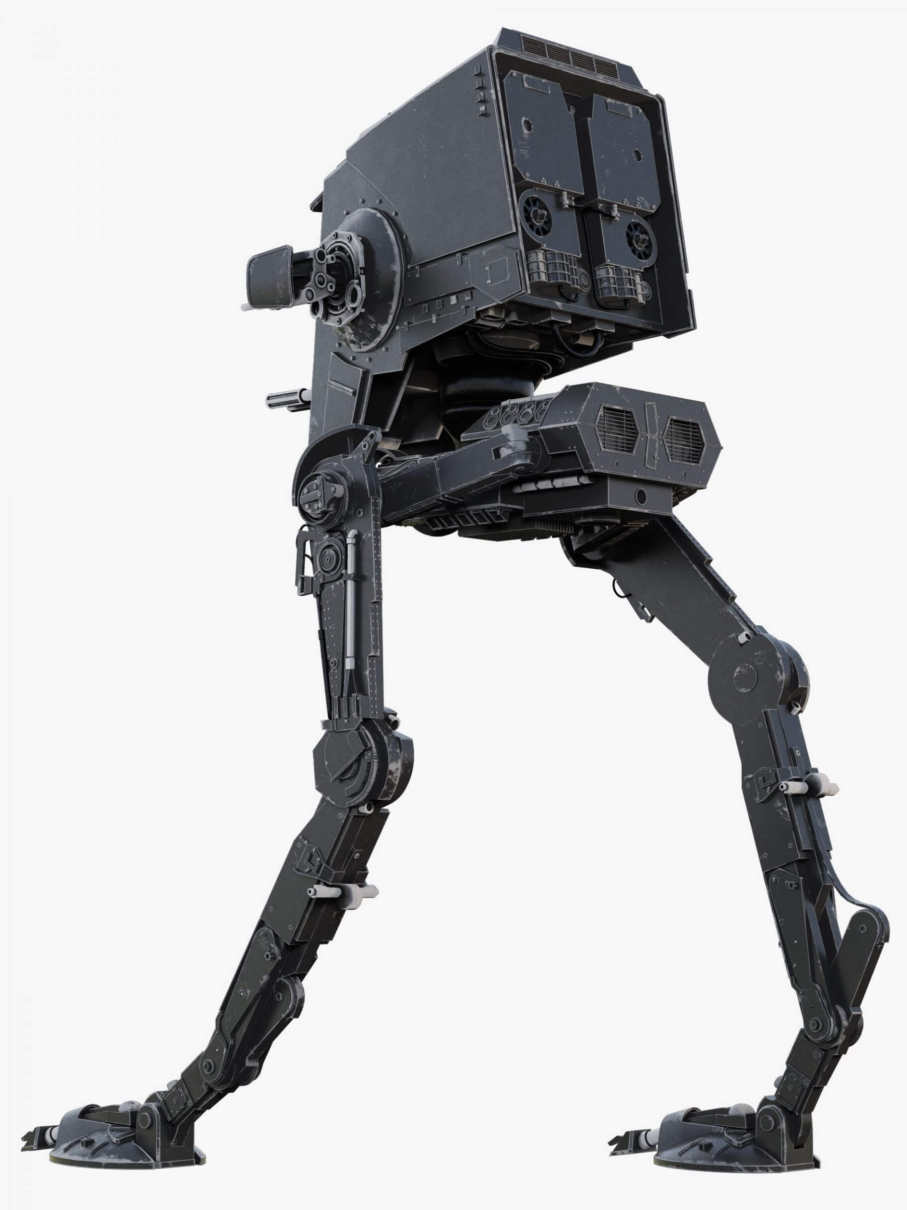 Star Wars AT-ST 3D Model by zifir3d