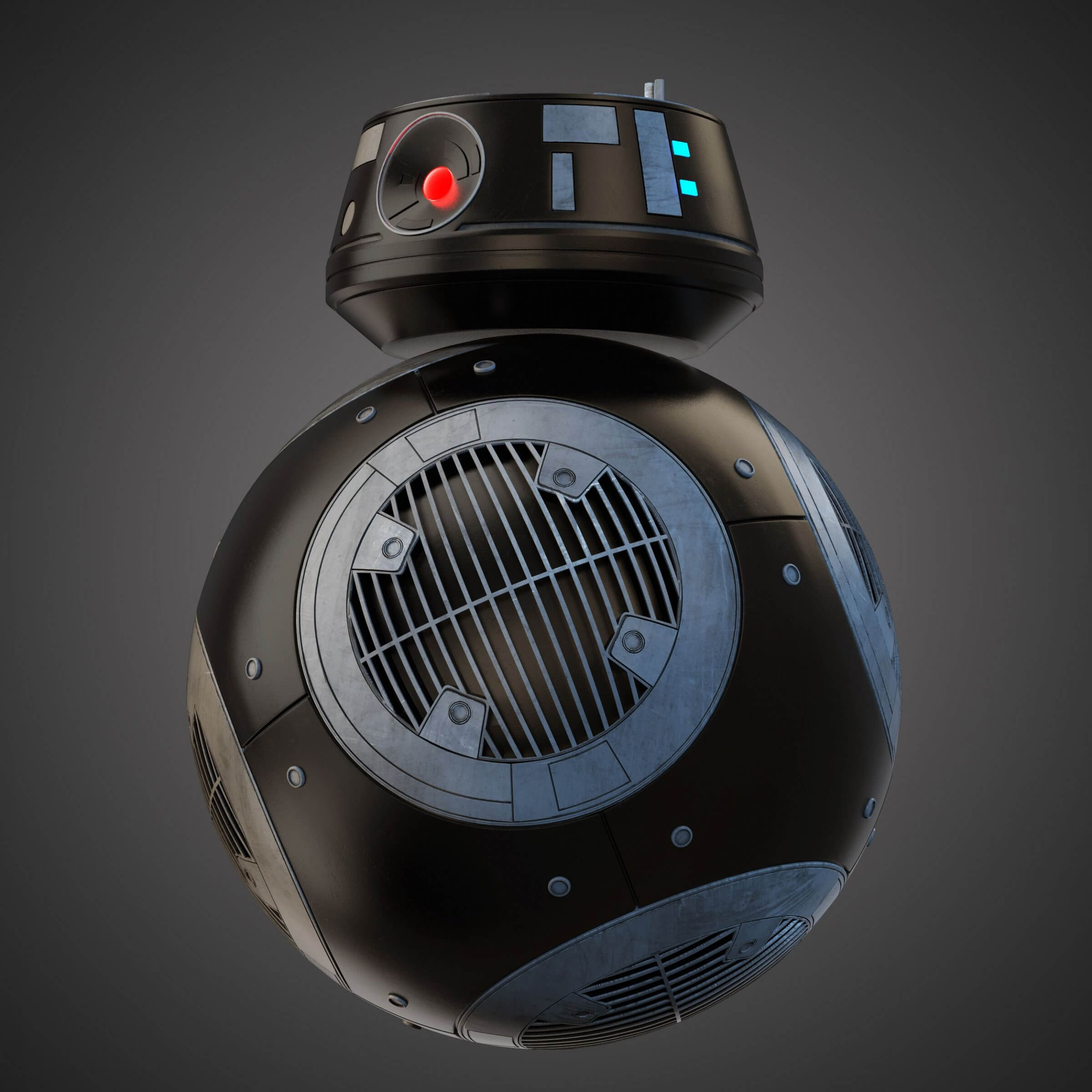 Star Wars BB-9E 3D Model by zifir3d