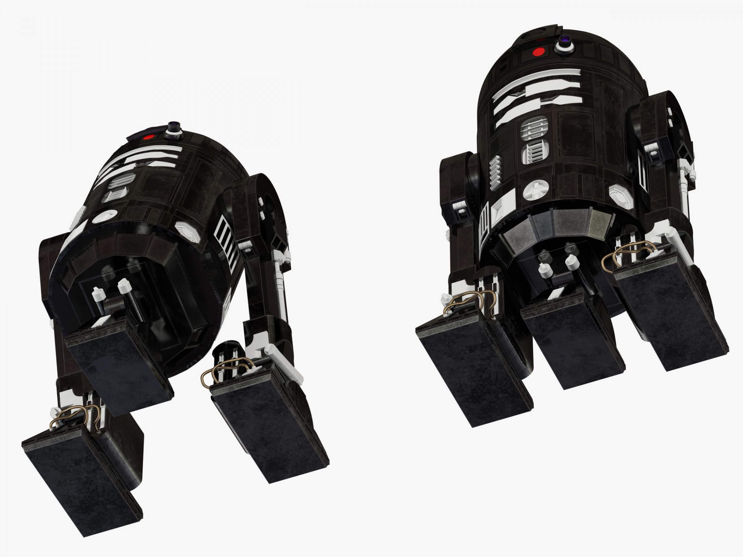 Star Wars C2-B5 3D Model by zifir3d