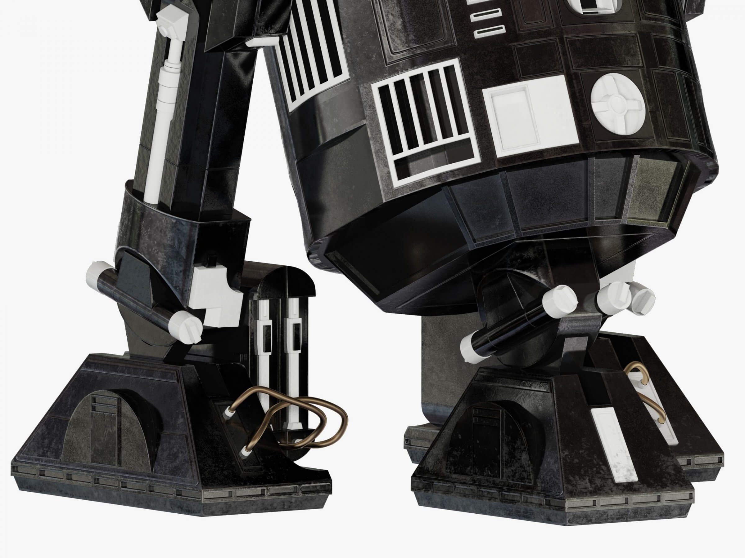 Star Wars C2-B5 3D Model by zifir3d