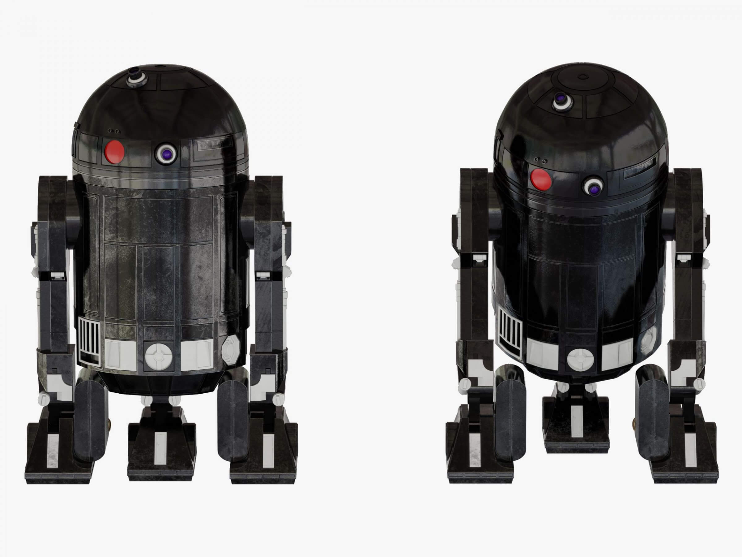 Star Wars C2-B5 3D Model by zifir3d