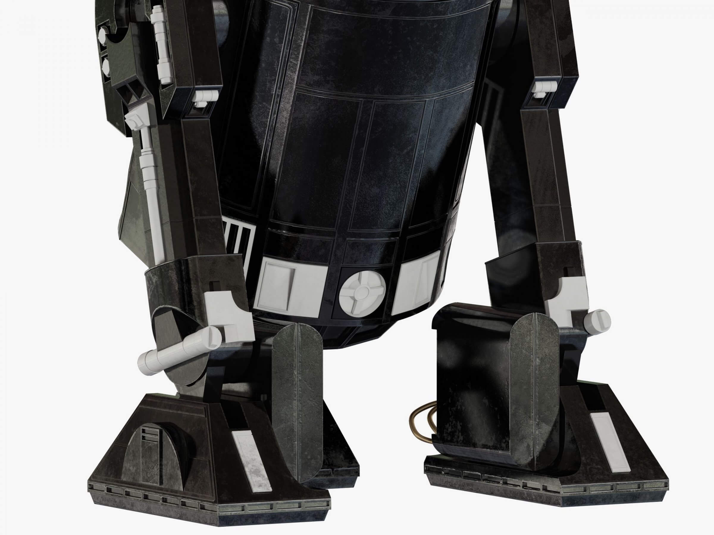 Star Wars C2-B5 3D Model by zifir3d