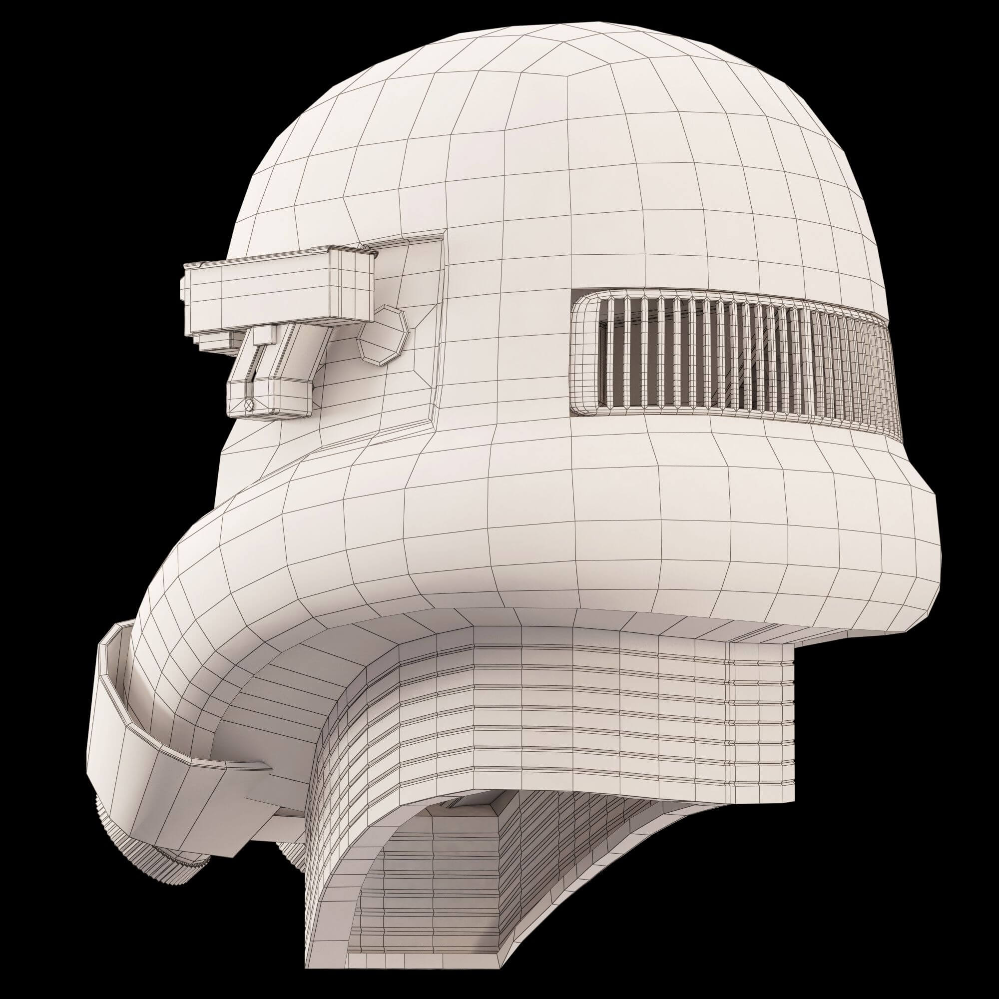 Star Wars Death Trooper Helmet - 3D Model by zifir3d