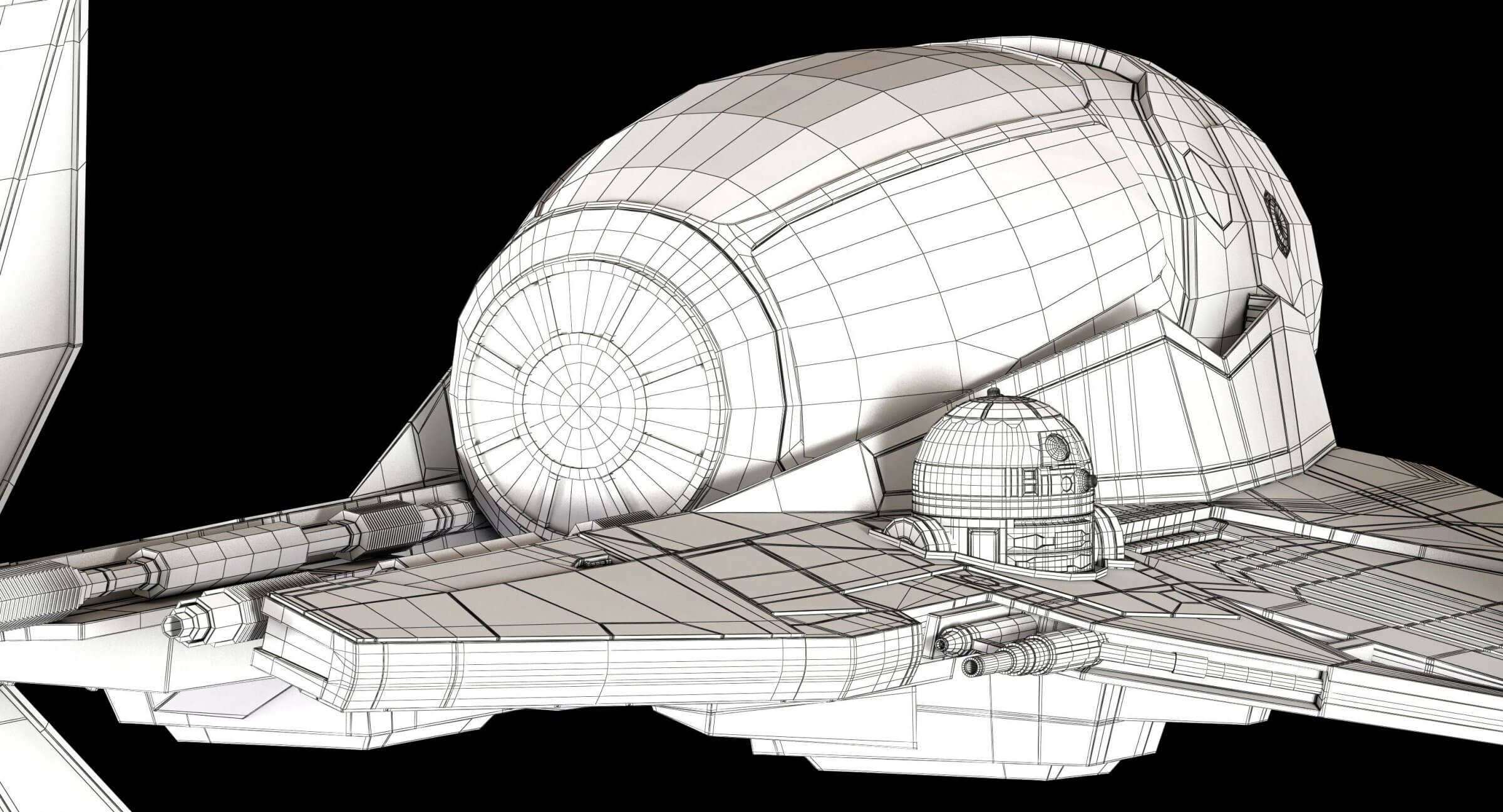 Star Wars ETA 2 Jedi Interceptor - 3D Model by zifir3d