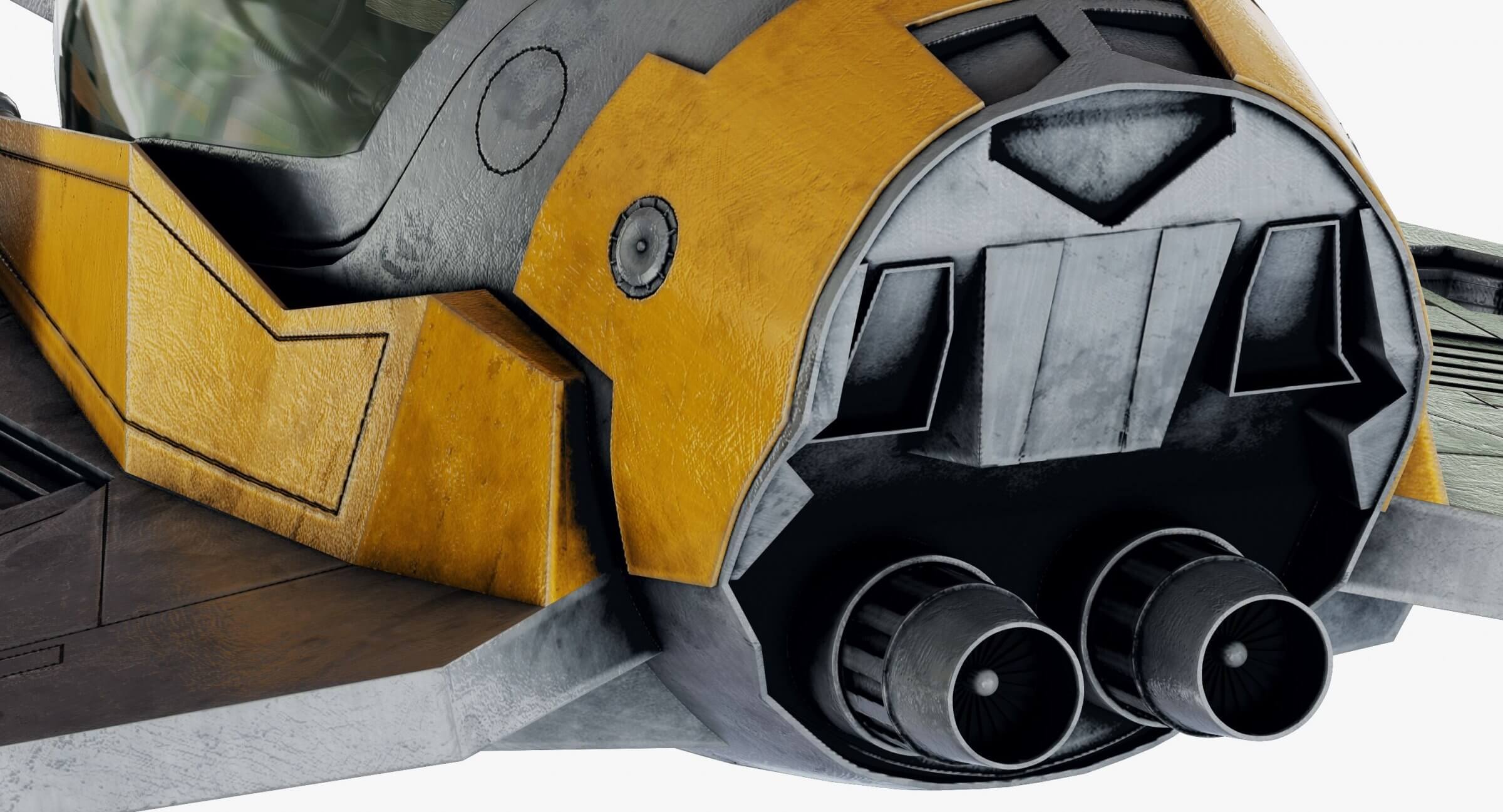 Star Wars ETA 2 Jedi Interceptor - 3D Model by zifir3d