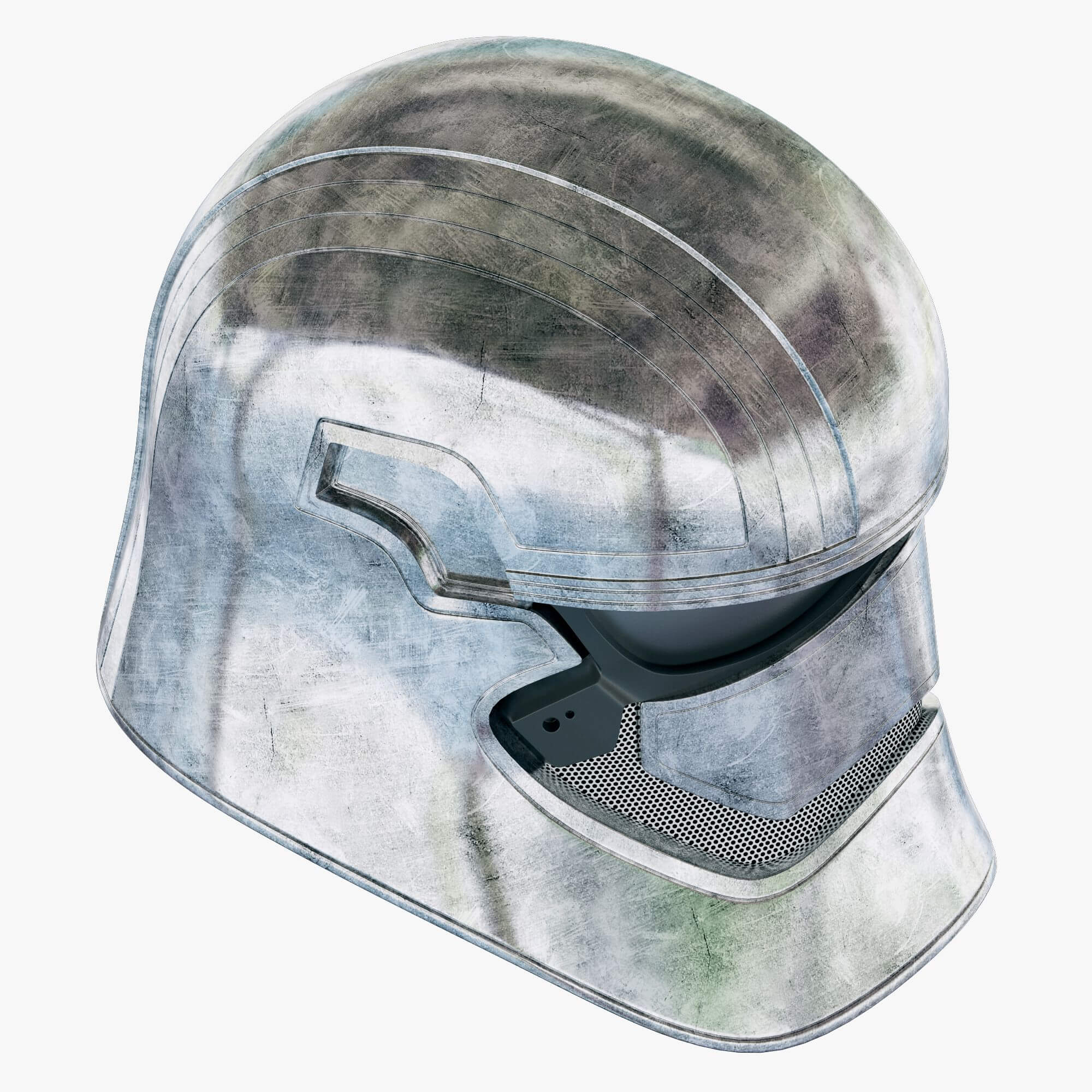 Star Wars First Order Captain Phasma Helmet - 3D Model by zifir3d